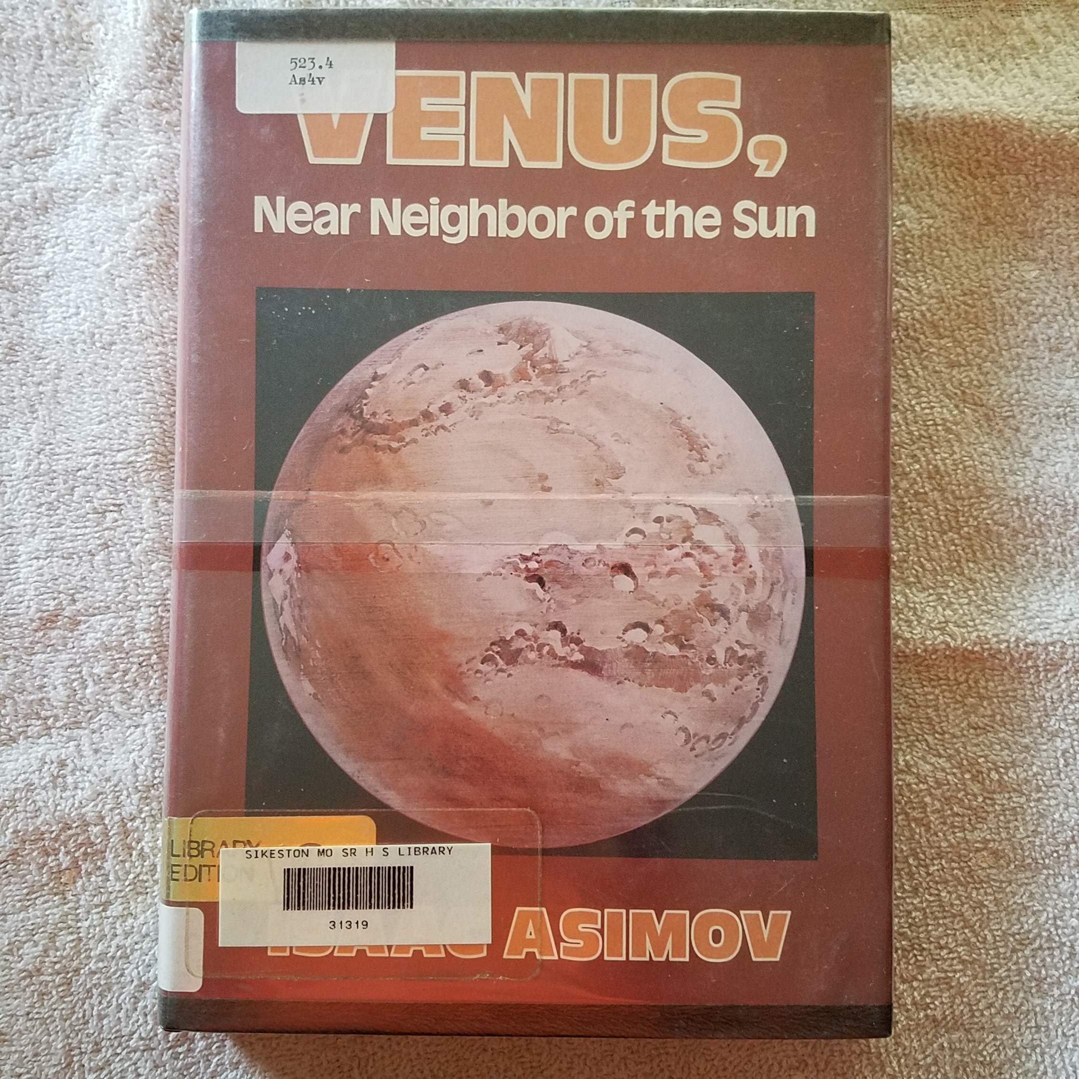 Venus Near Neighbor of the Sun by Isaac Asimov | Goodreads