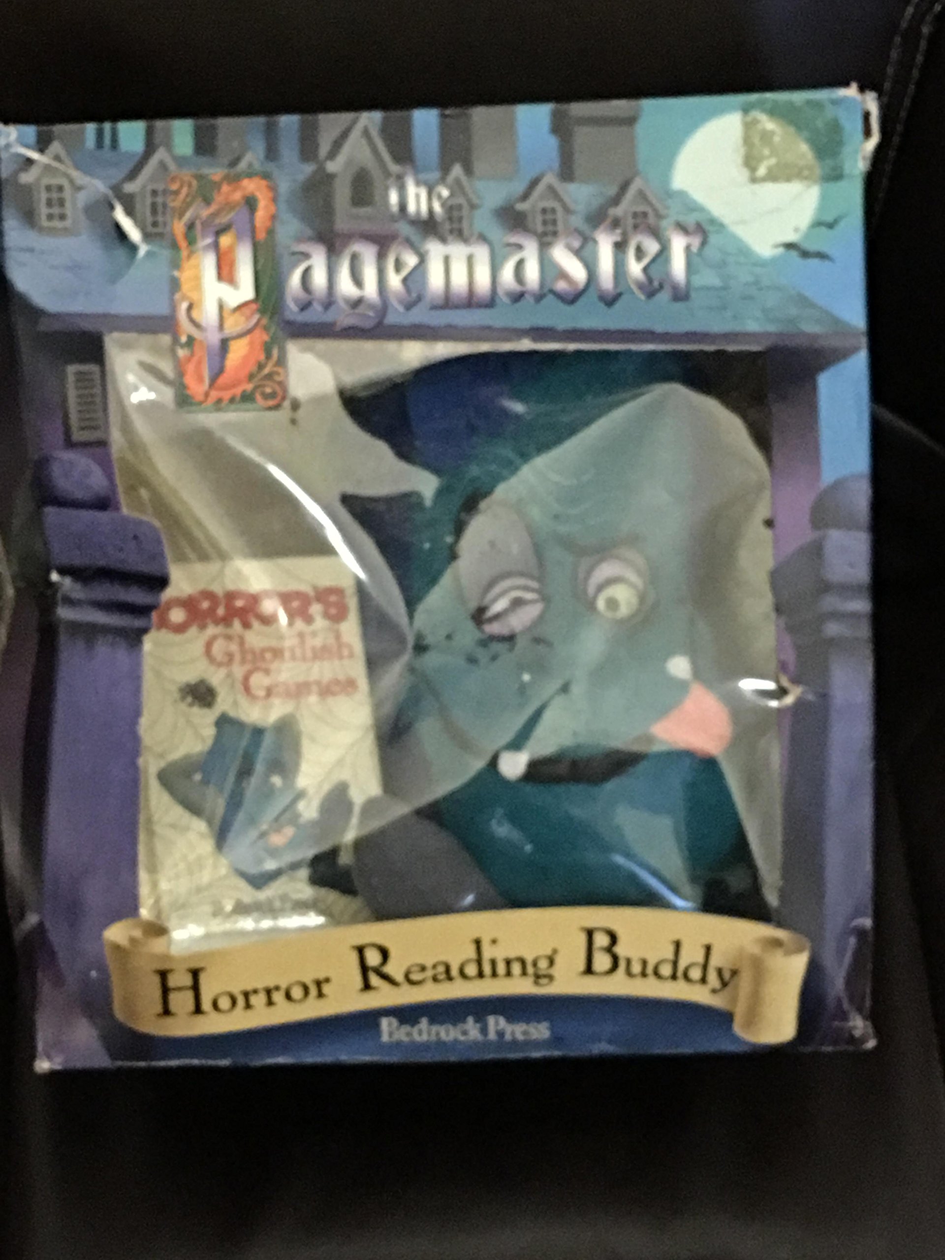The Pagemaster Book Buddy: Horror/Book and Plush Toy by Karen Krider ...