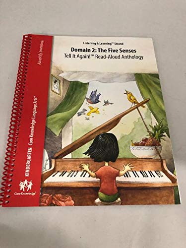 Core Knowledge Language Arts K Domain 2 The Five Senses by Core ...