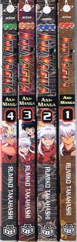 InuYasha Ani-Manga 4-Volume Set: Books 1 Through 4 by Rumiko Takahashi ...