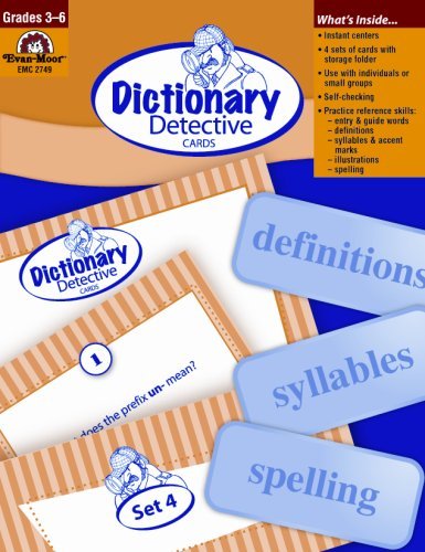 Dictionary Detective Cards by Evan-Moor Educational Publishers by Evan ...