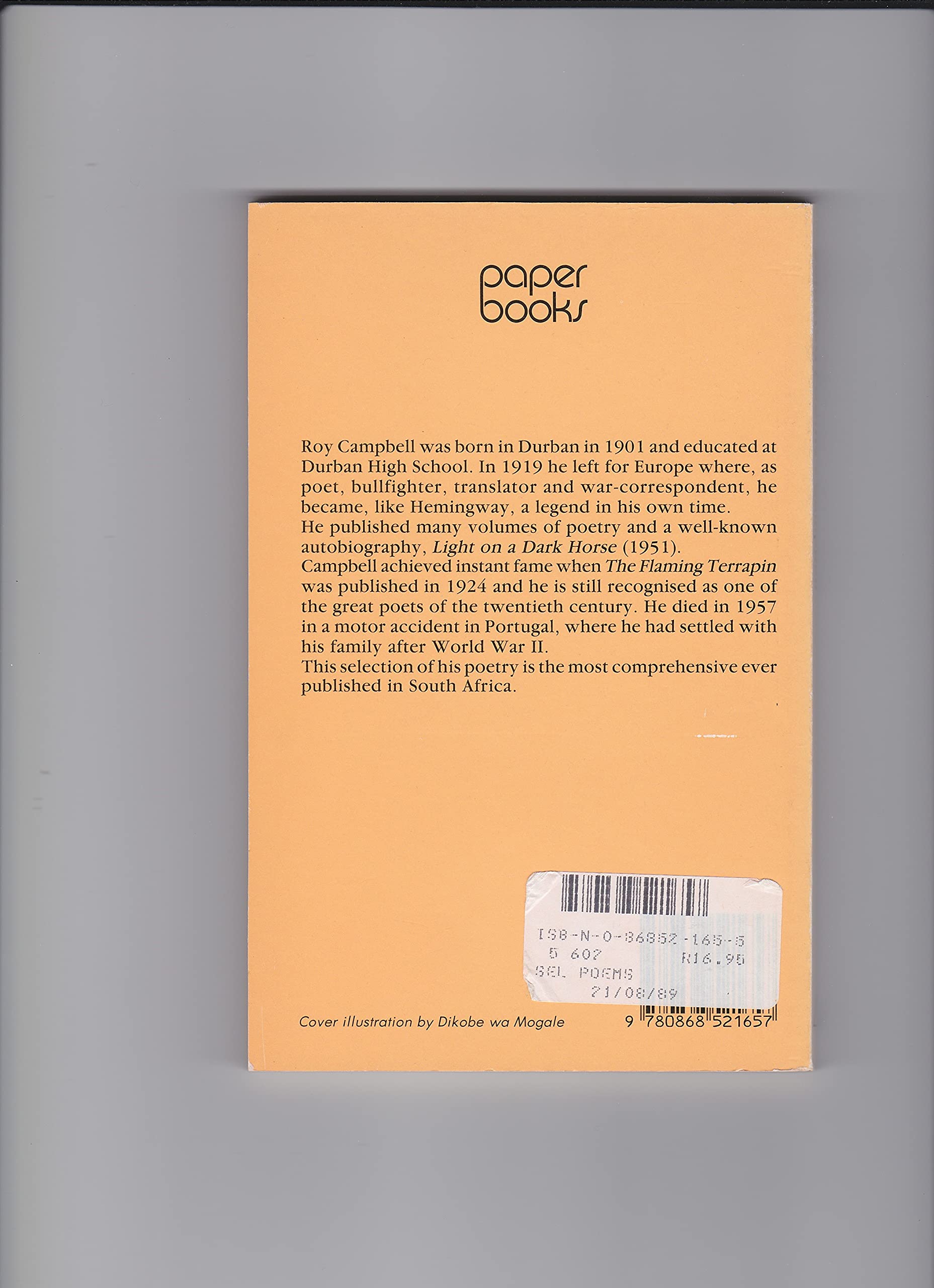 Selected poems by Roy Campbell | Goodreads