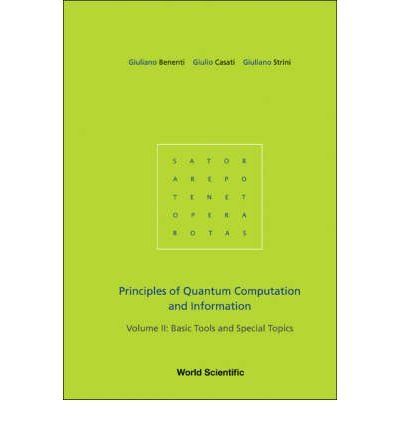 [(Principles of Quantum Computation and Information: Basic Tools and Special Topics v. 2 ...