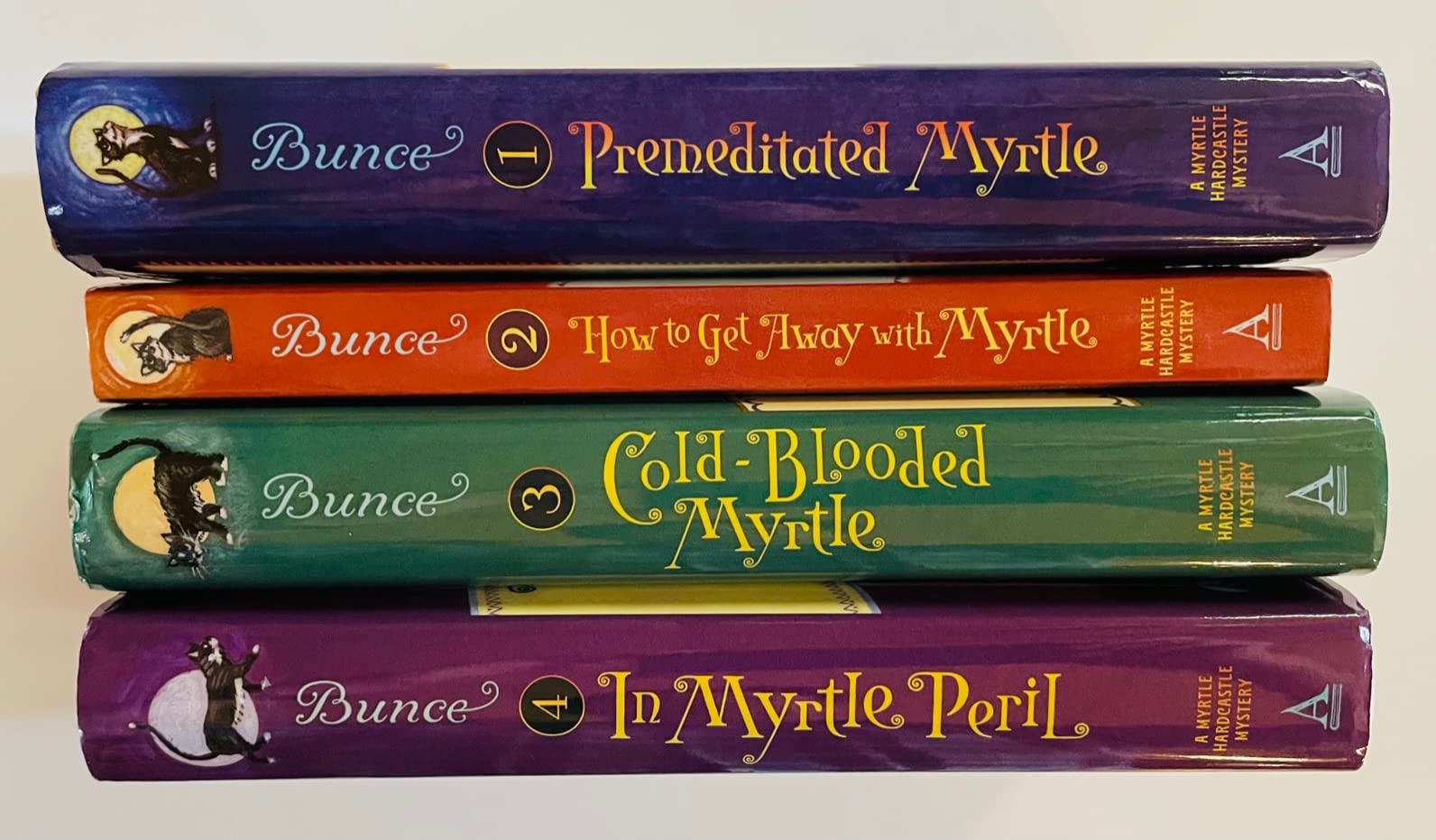 Myrtle Hardcastle Mystery 4-volume collection by Elizabeth C. Bunce ...