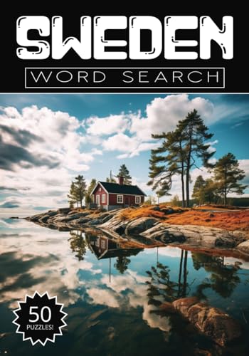Sweden Word Search: 50 Stockholm Puzzles, Word Find, Vocabulary ...