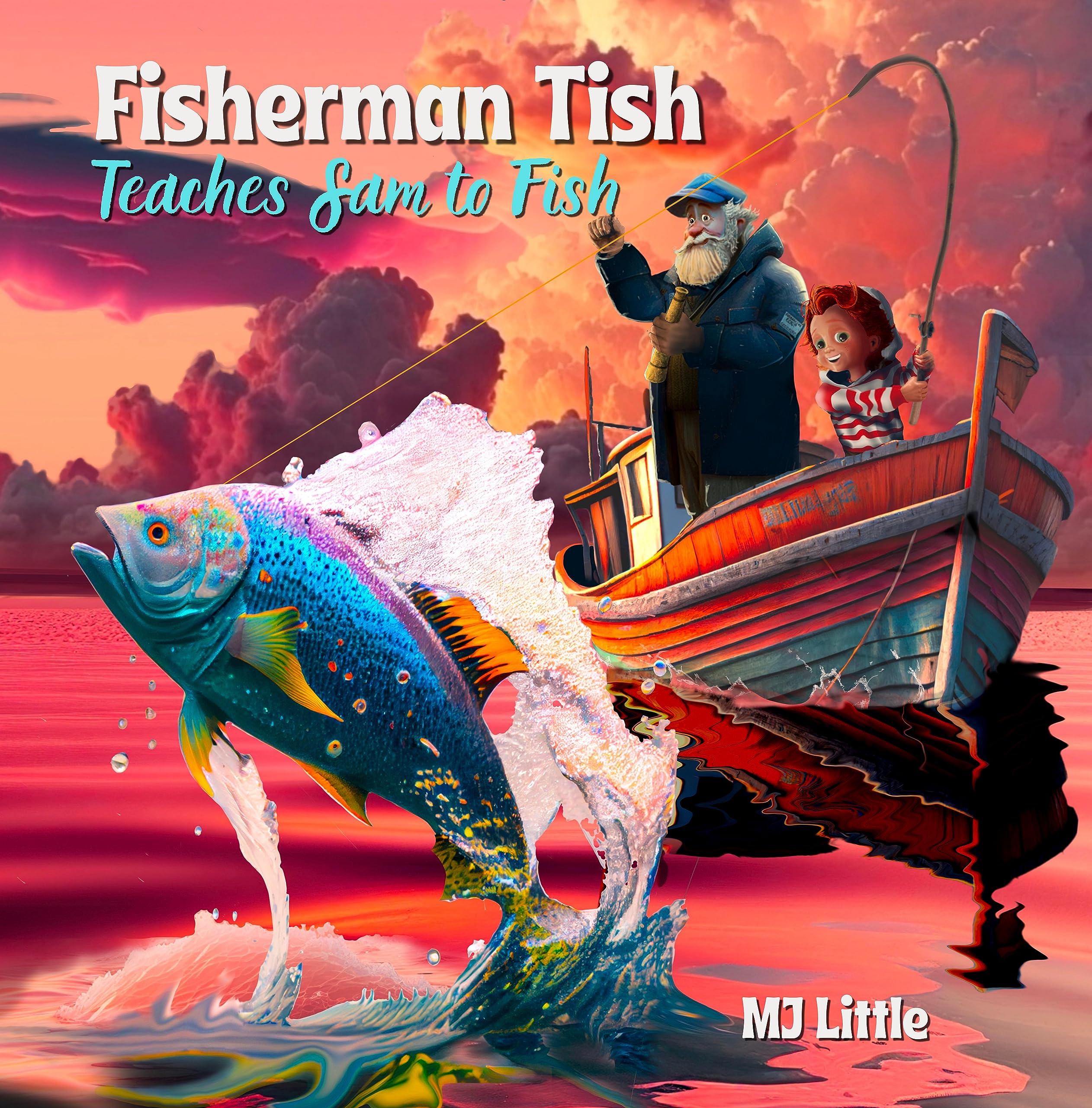 Fisherman Tish Teaches Sam to Fish (Parable Shareables) by MJ Little ...