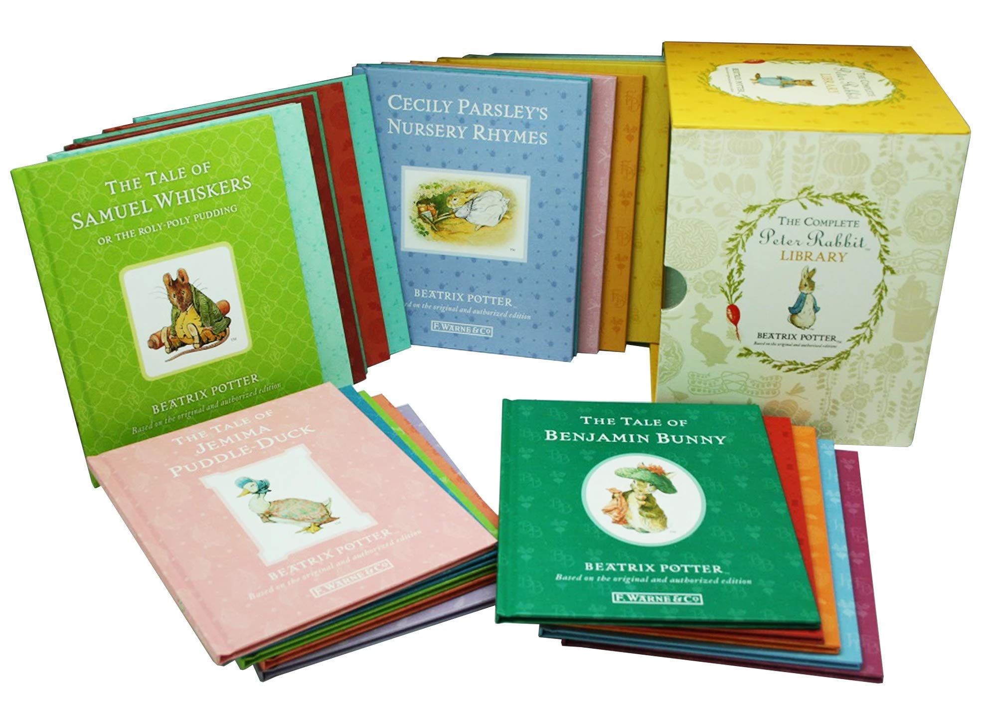 The COMPLETE PETER RABBIT Library Boxed Set of 23 Books by Beatrix ...