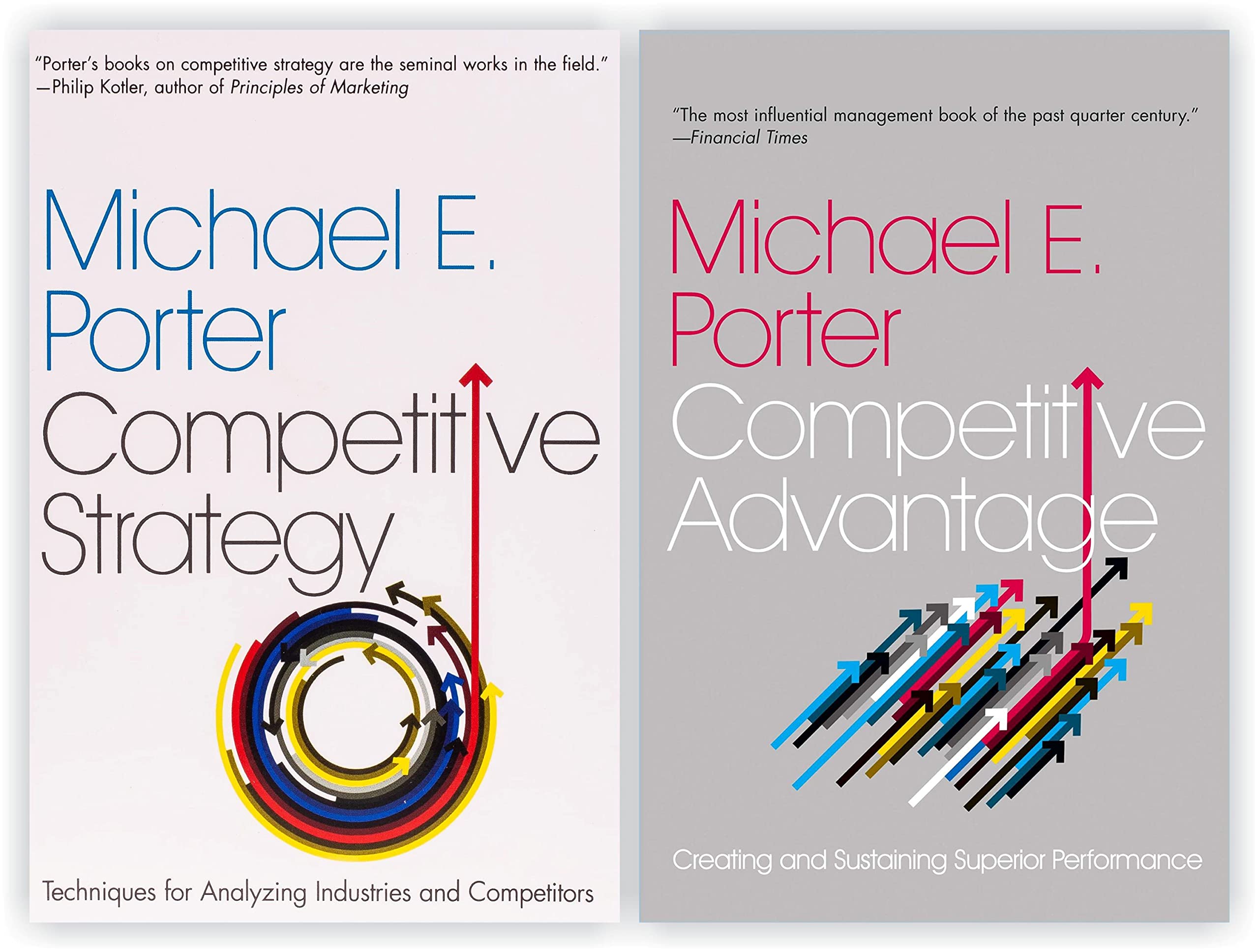 By Michael E. Porter 2 Book Collection set: Competitive Strategy ...