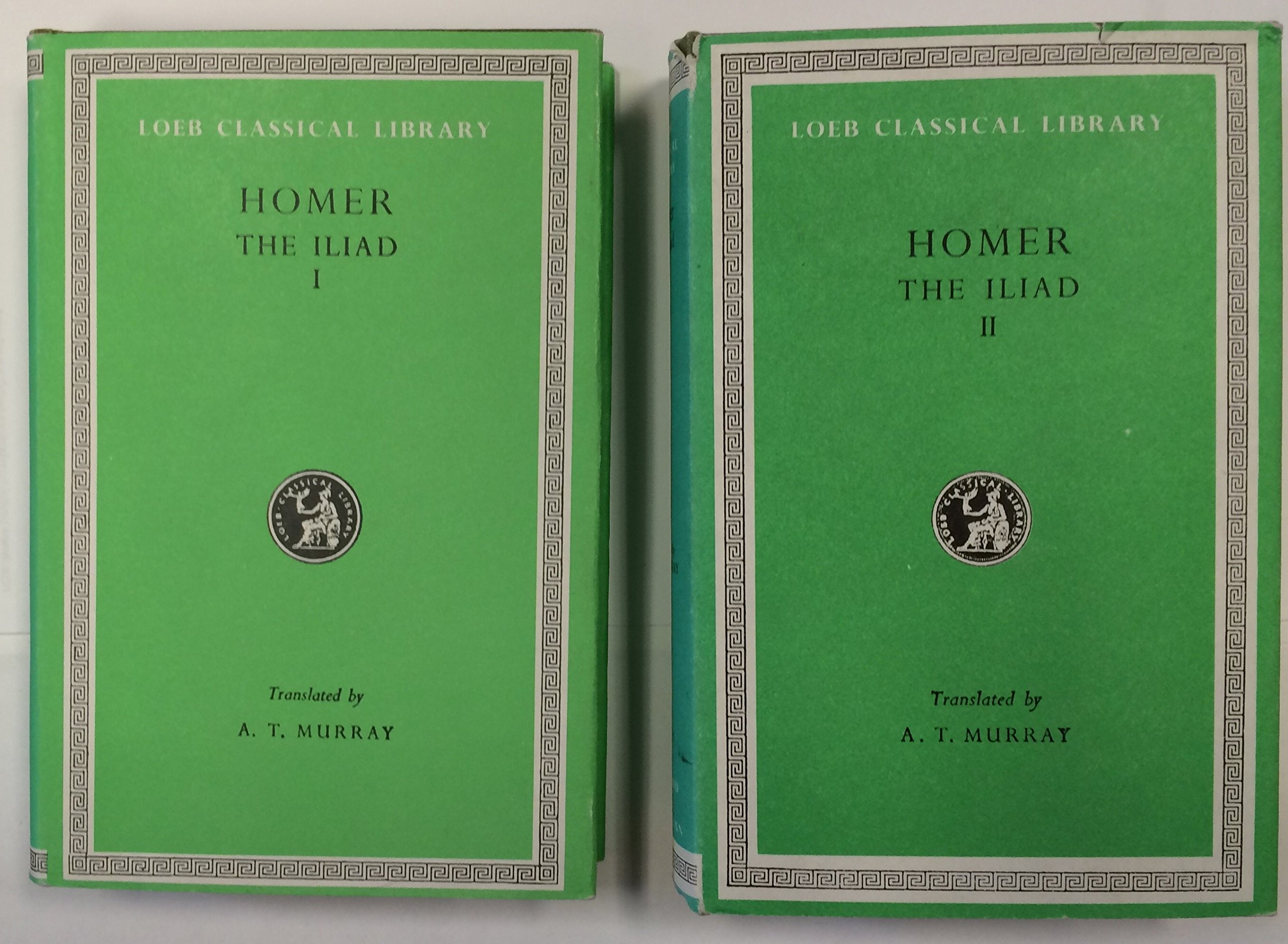 The Iliad in Two Volume Set ( Loeb Classical Library) Nos. 170 & 171 by Homer | Goodreads