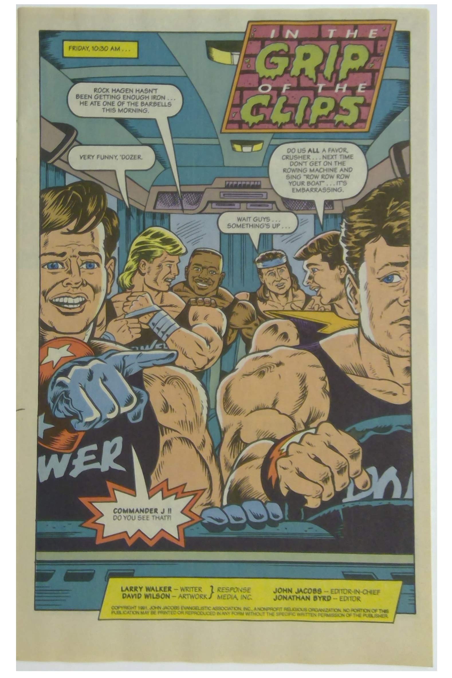 The Action Adventures of John Jacobs and the POWER TEAM: In the Grip of ...