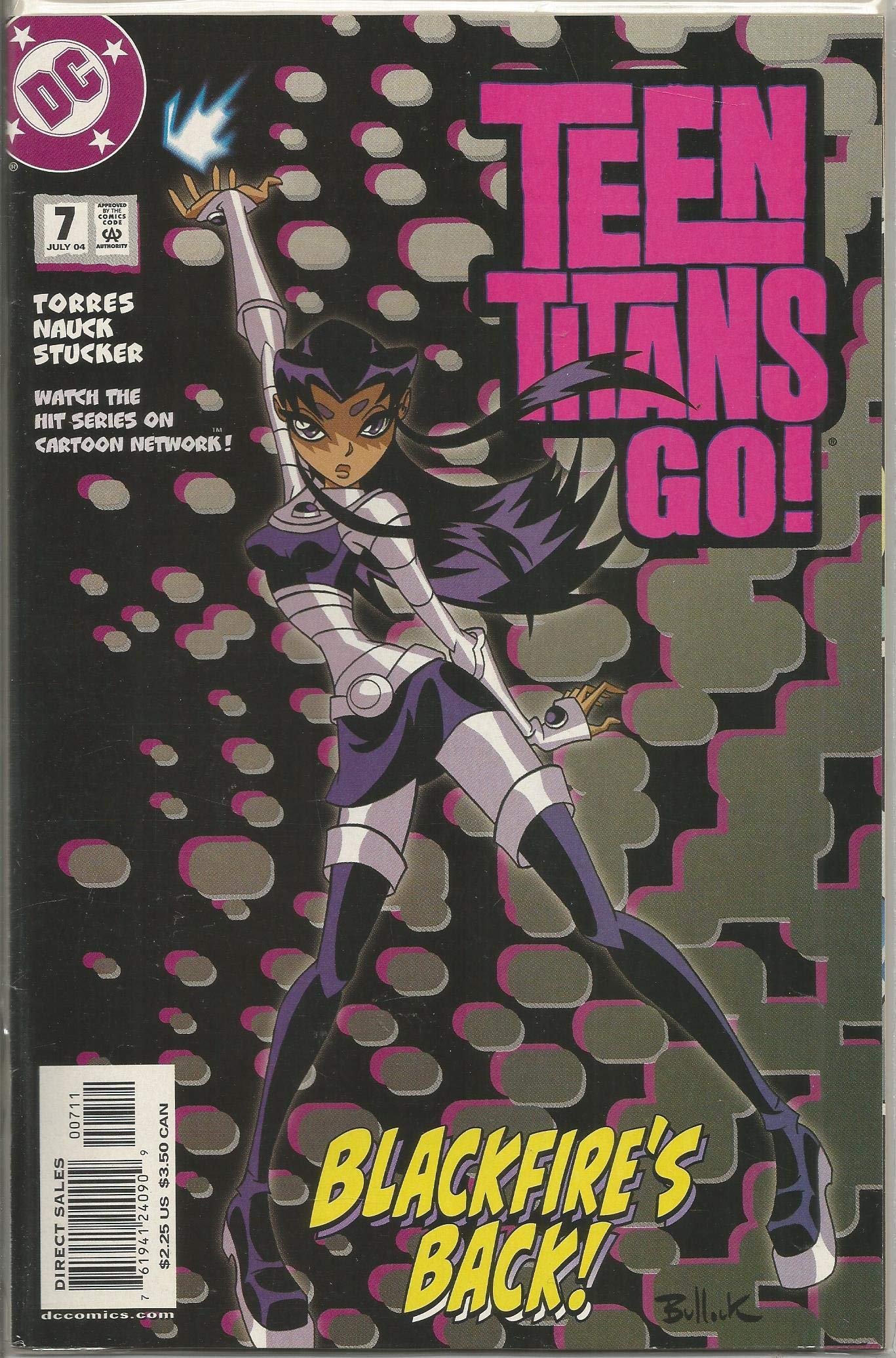 Teen Titans Go! Comic #7 Blackfire Returns July 2004 by J.Torres ...