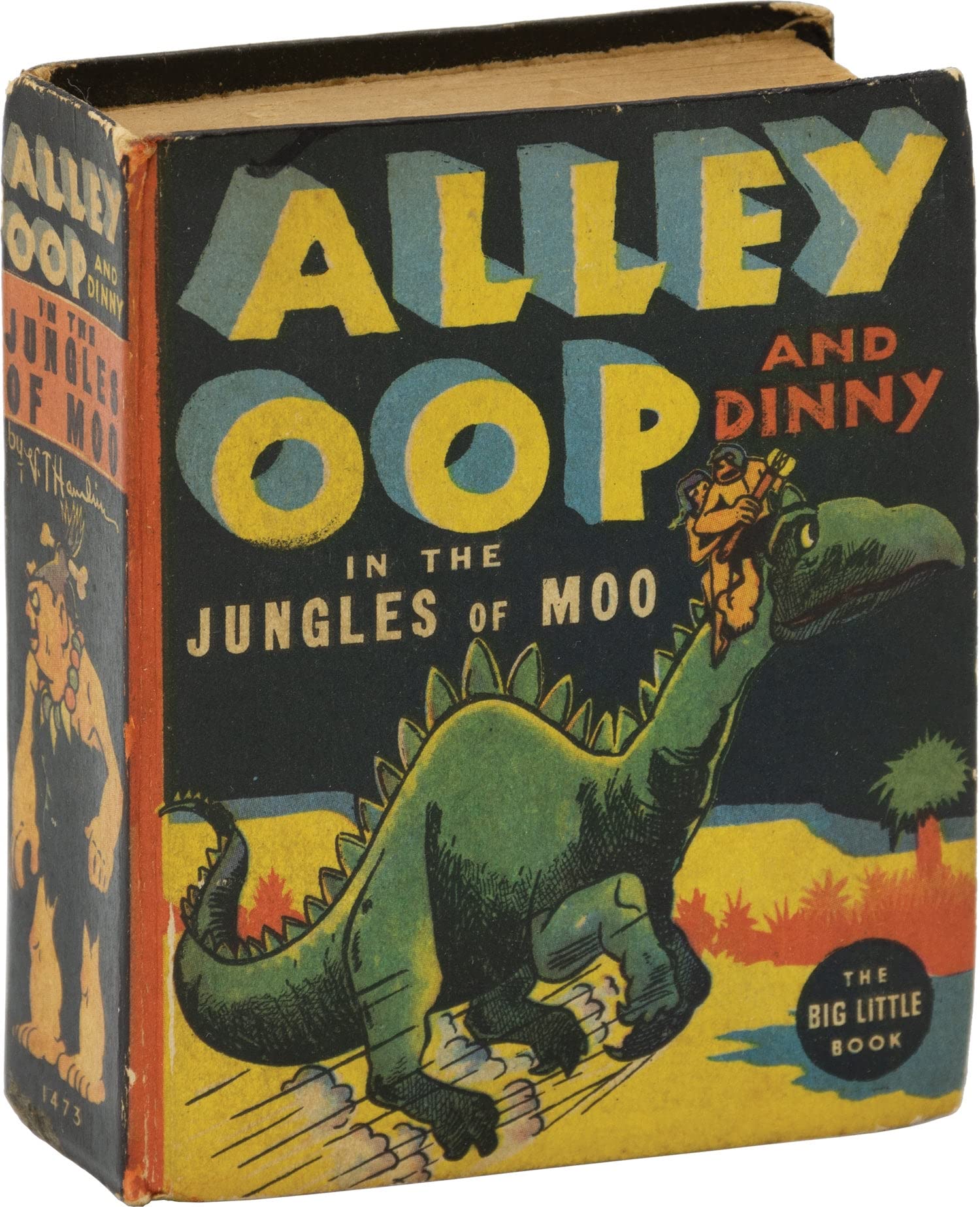 Alley Oop and Dinny in the Jungles of Moo (No. 1473) by V.T. Hamlin ...