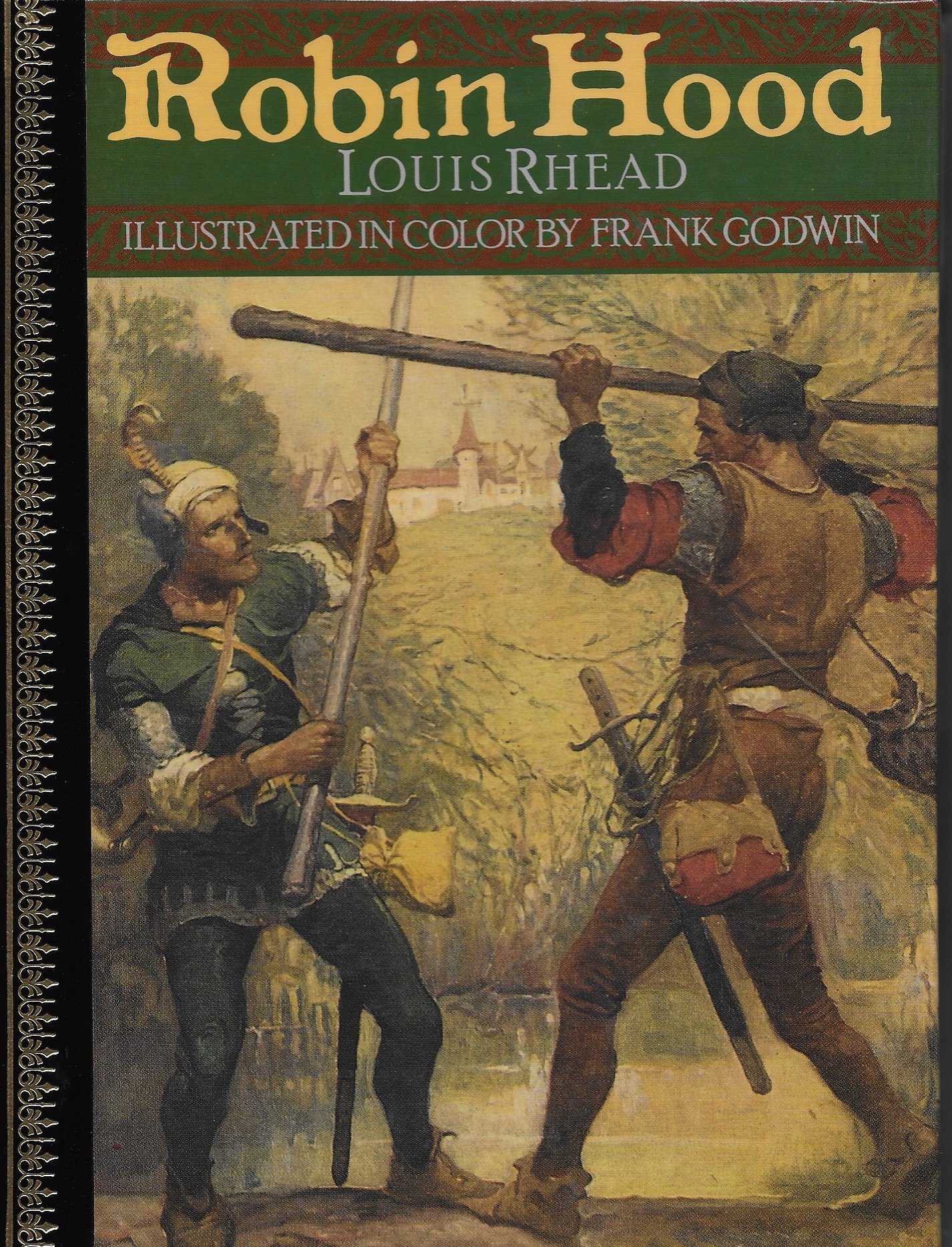 Robin Hood Penned and Pictureed Illustrated by Rhead, Louis and Godwin ...