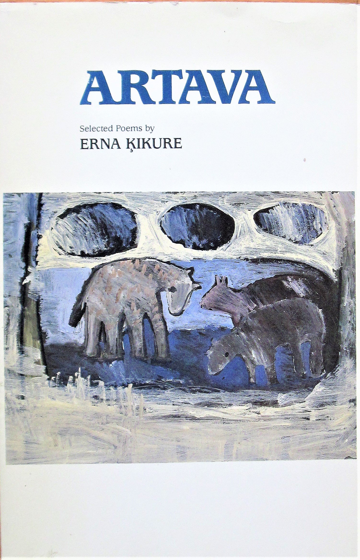 Artava. Selected Poems by Erna. Inscribed Copy (Erna Dzelme) Kikure ...