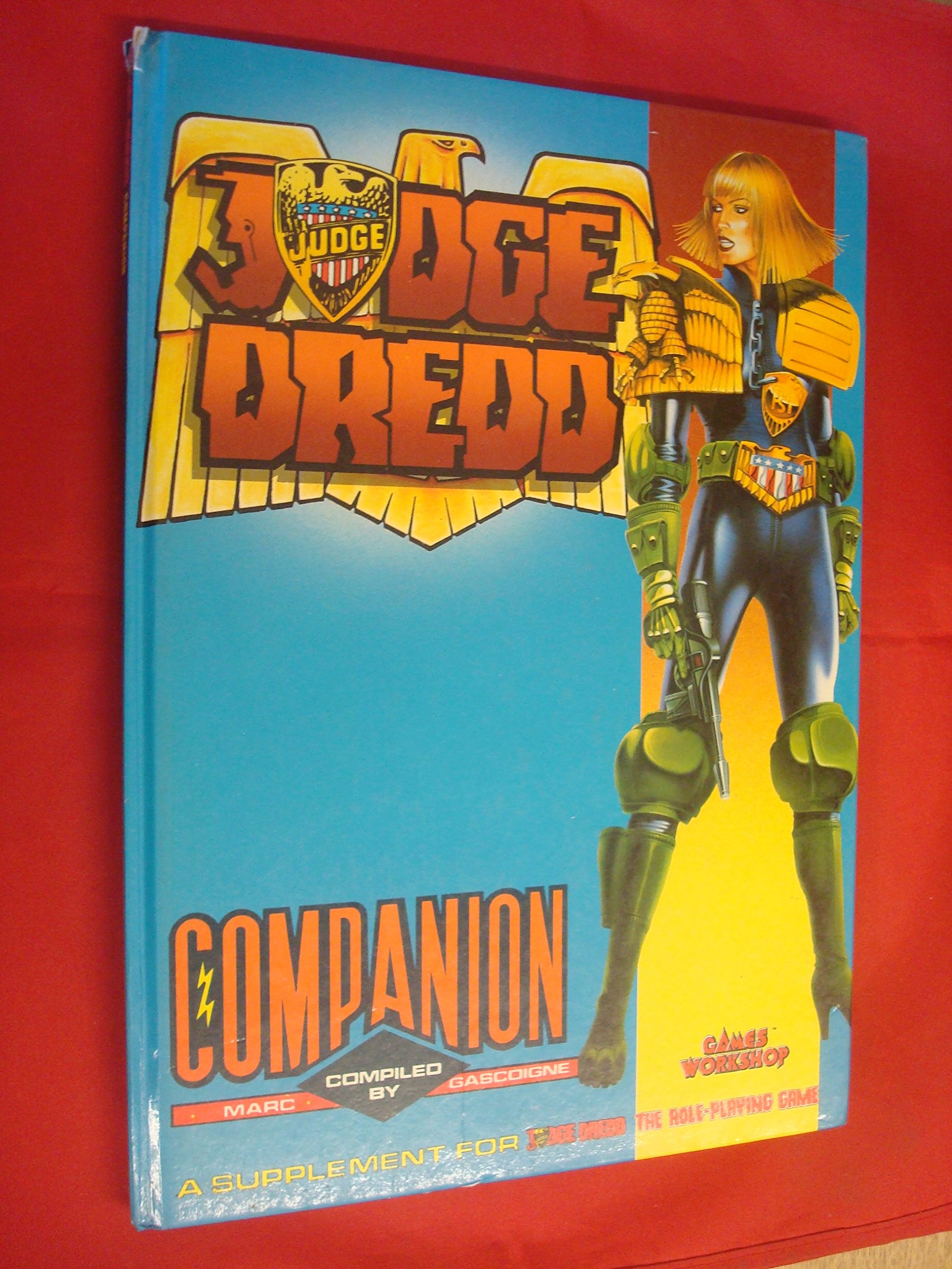 Judge Dredd Companion: A Supplement for Judge Dredd the Role-Playing ...