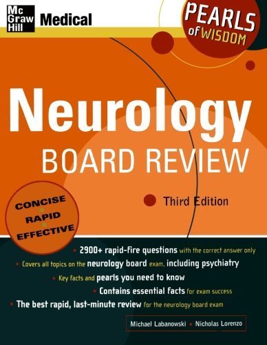 Neurology Board Review: Pearls of Wisdom, Third Edition 3rd Edition by ...