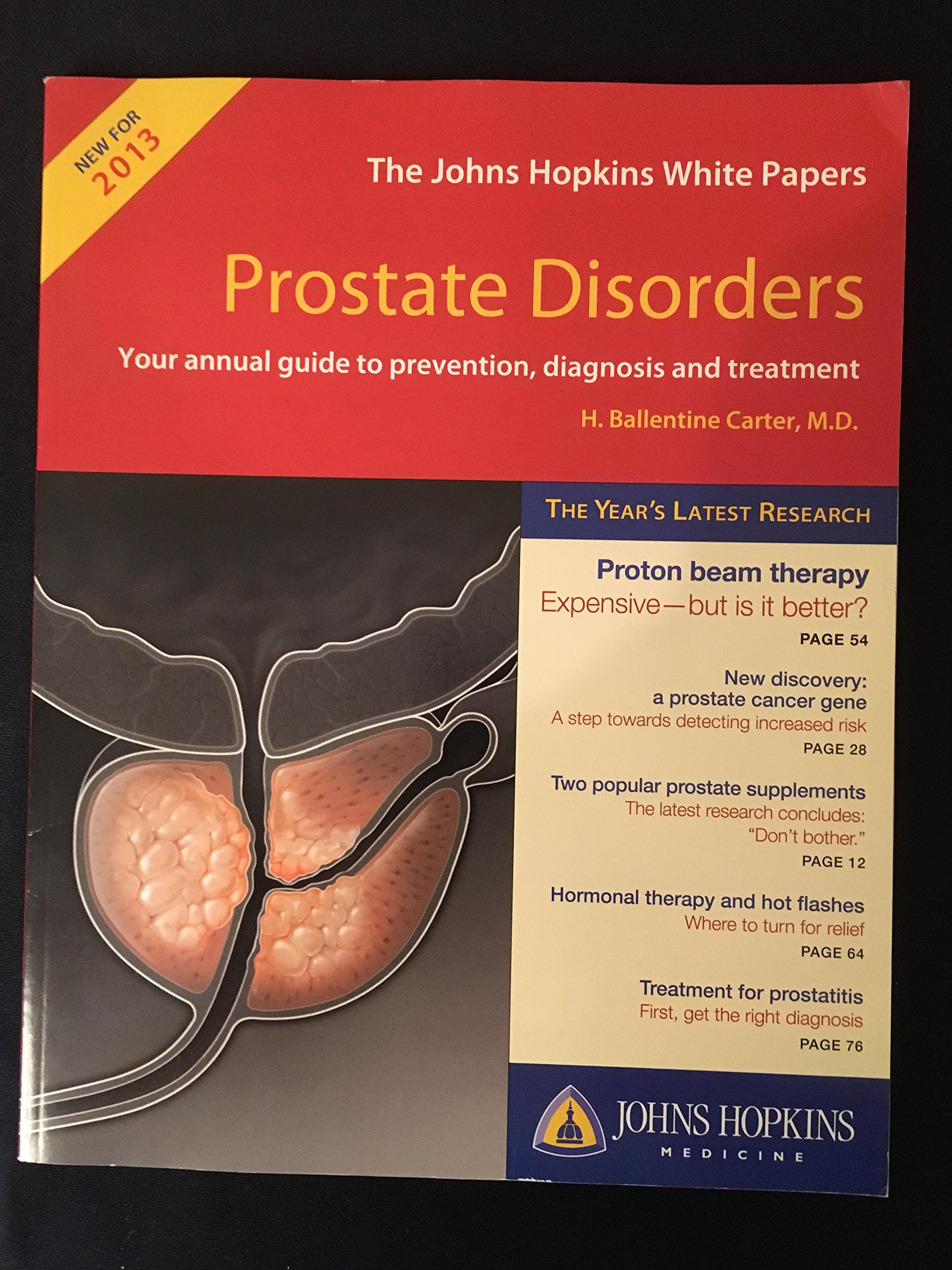 Prostate Disorders by H. Ballentine Carter | Goodreads