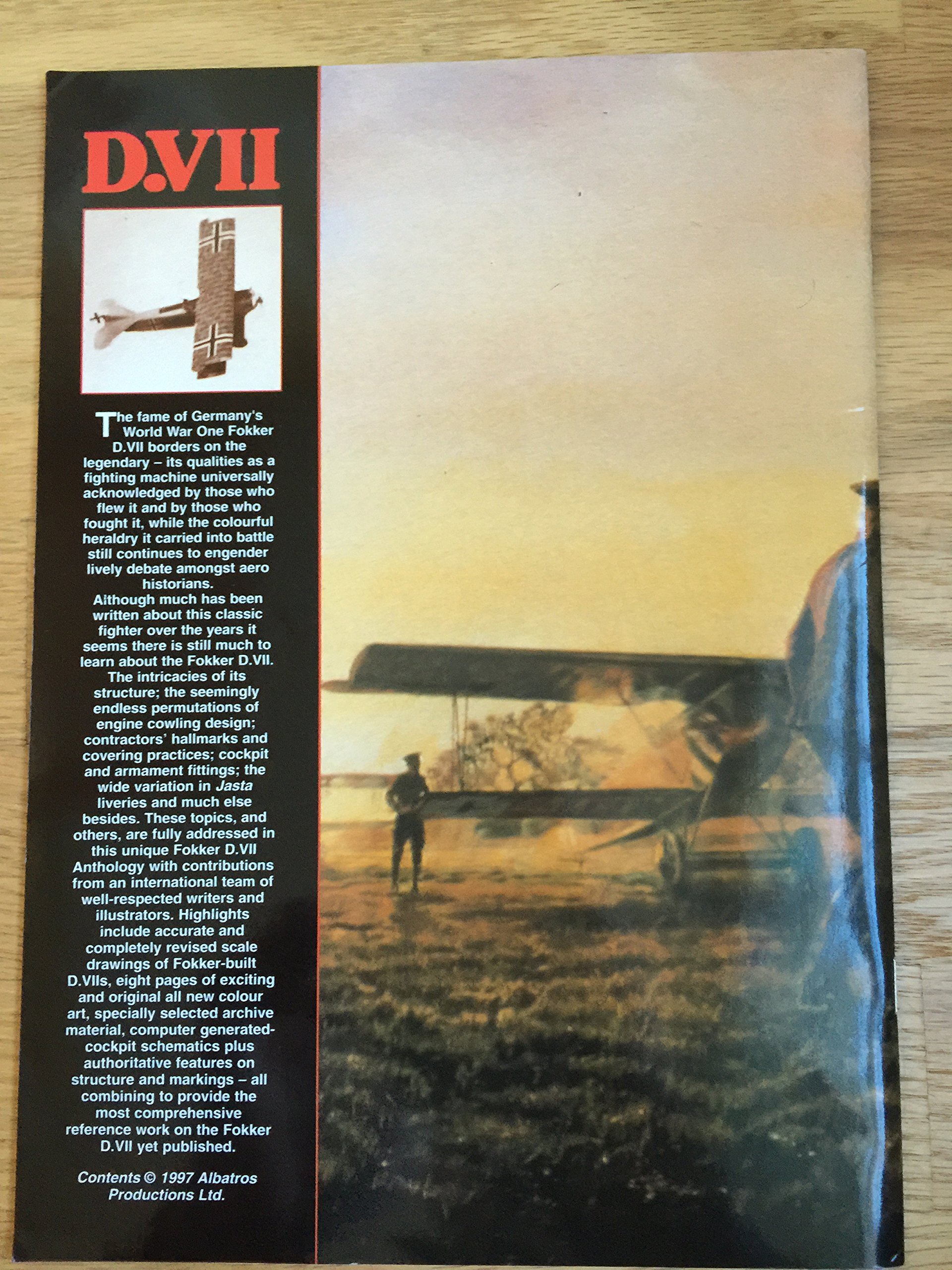 Fokker D.VII Anthology 1 by Charles Schaedel | Goodreads