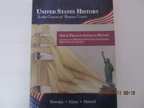 Great Trials in American History : United States History by Lee P ...