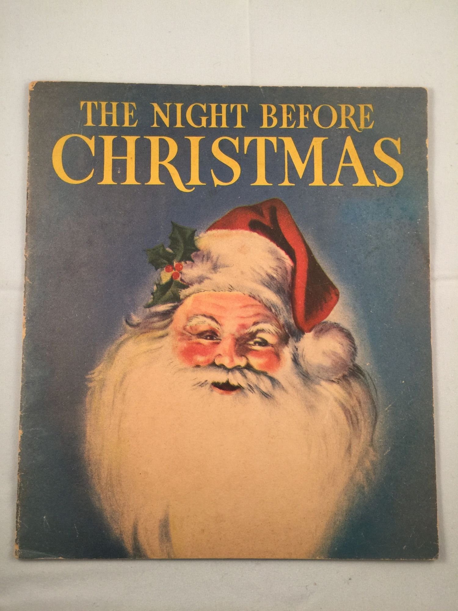 THE NIGHT BEFORE CHRISTMAS (1ST- 1950 PRT) by Clement Clarke Moore ...