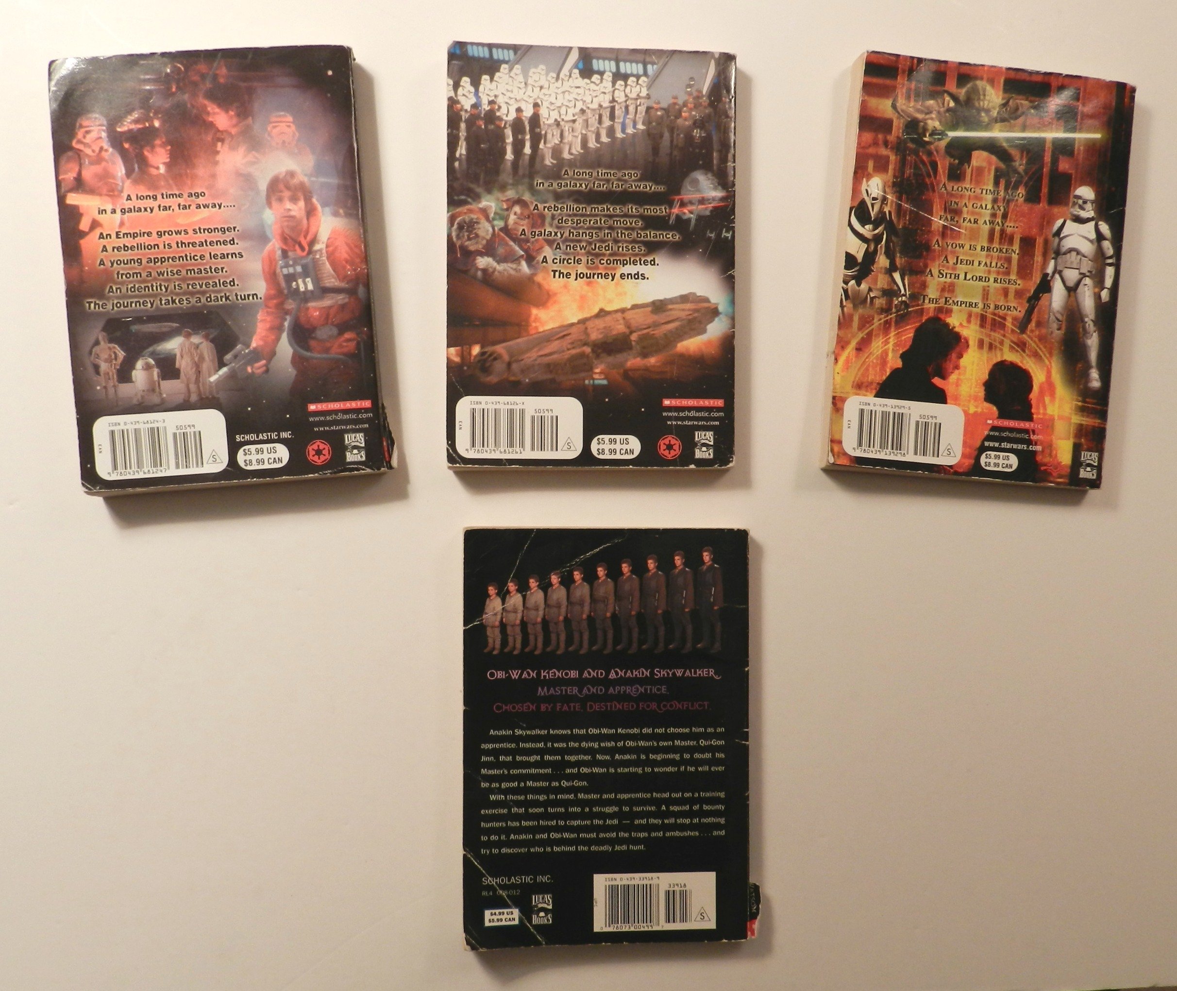 Star Wars Trilogy: The Empire Strikes Back, Return of the Jedi and ...