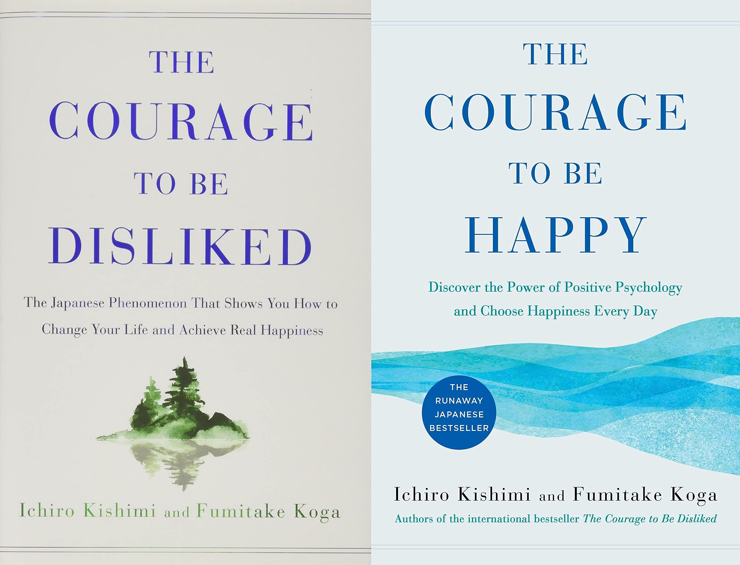 Courage to 2 Book Set: The Courage to Be Disliked & The Courage to Be ...