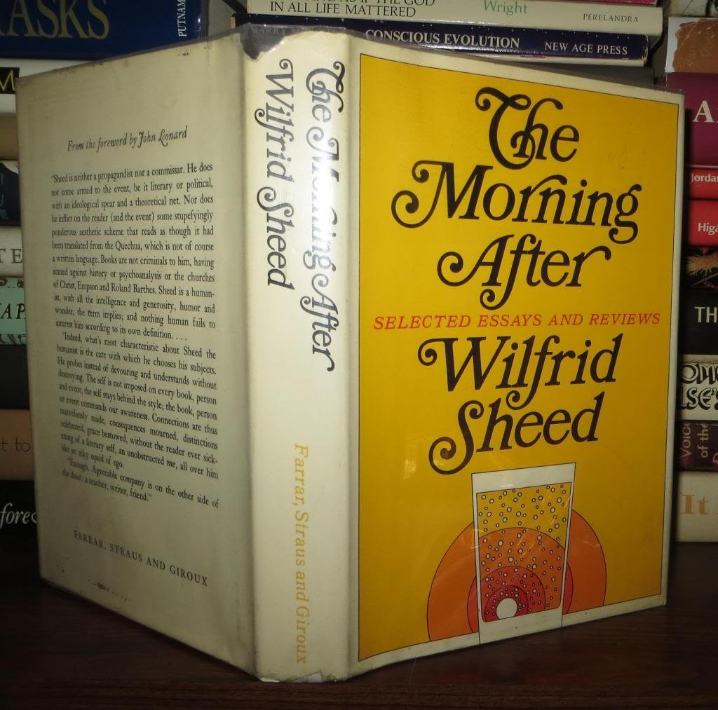 The morning after; selected essays and reviews by Wilfrid Sheed | Goodreads