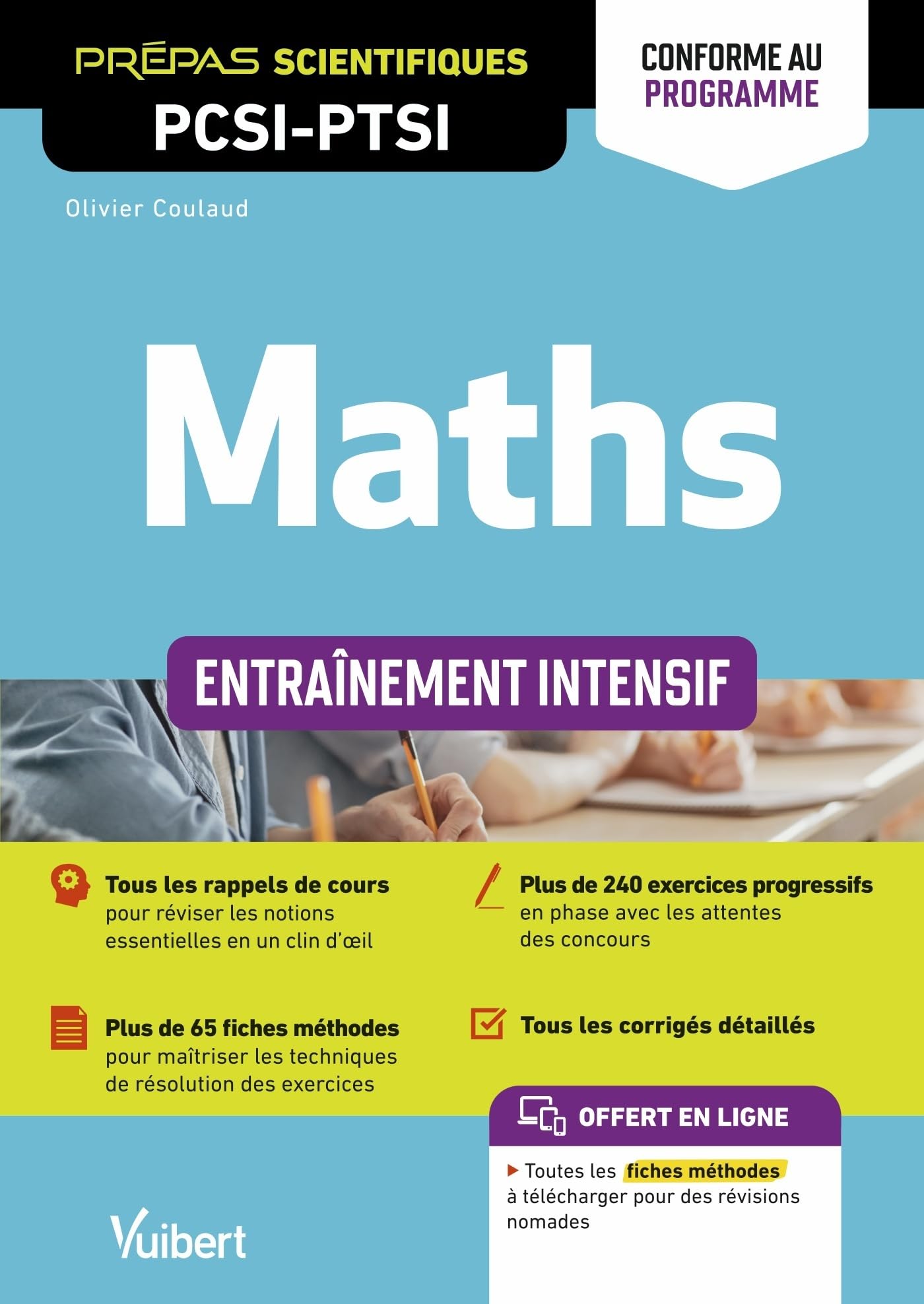 Maths PCSI-PTSI. Entraînement intensif - Conforme au nouveau programme ...