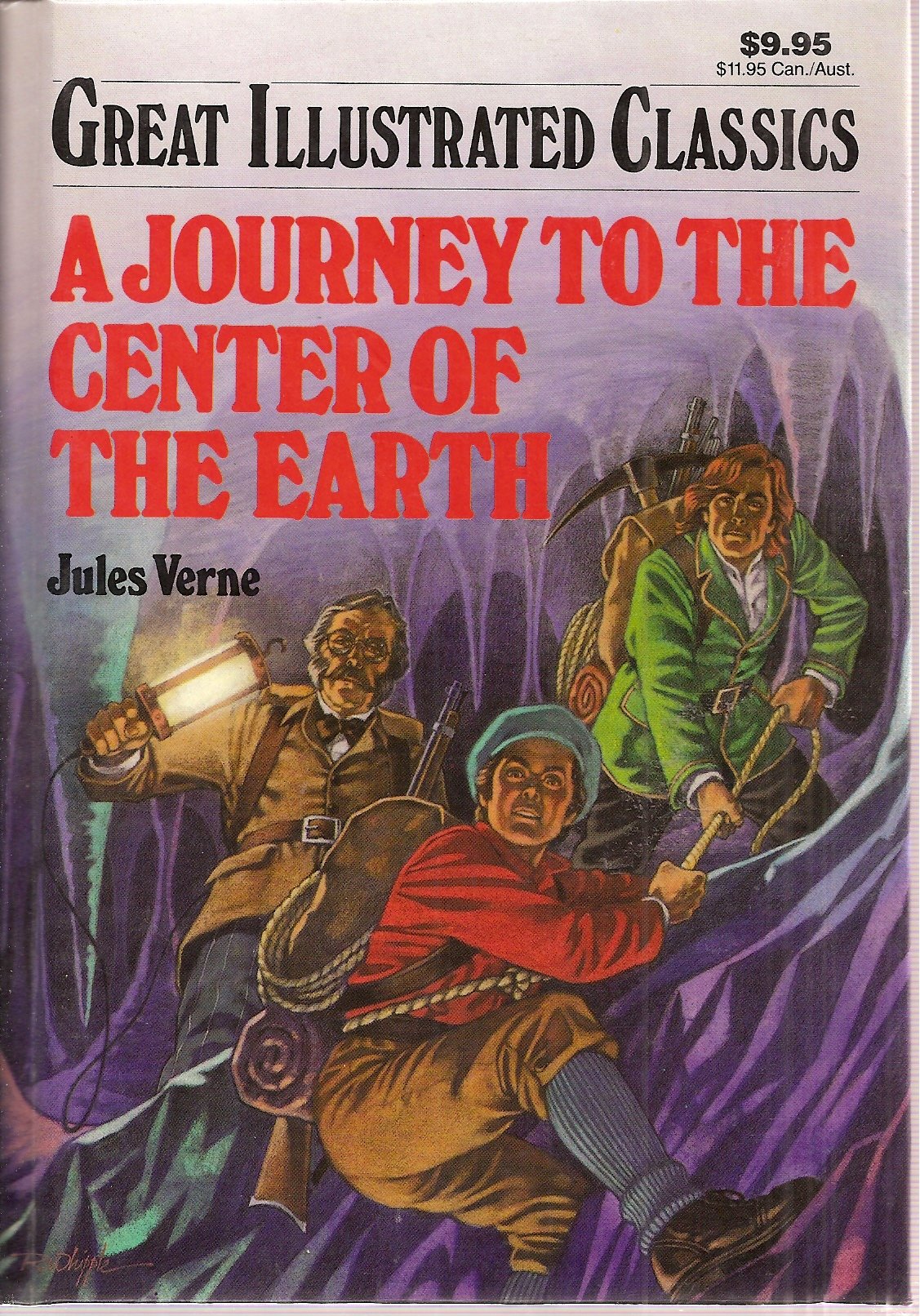 A Journey to the Center of the Earth (Great Illustrated Classics) by ...