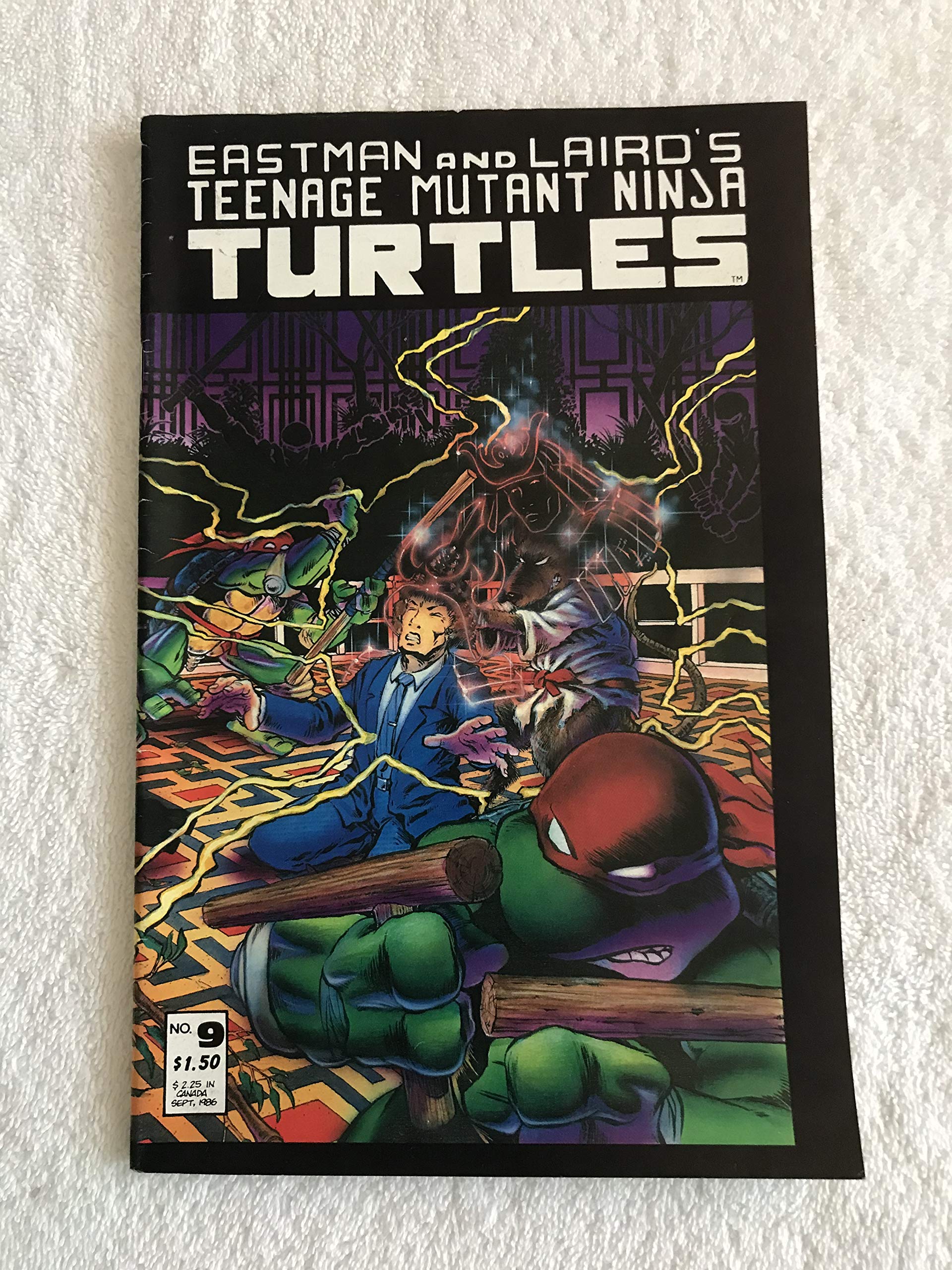 Eastman and Laird's Teenage Mutant Ninja Turtles No. 9 by Peter Laird ...