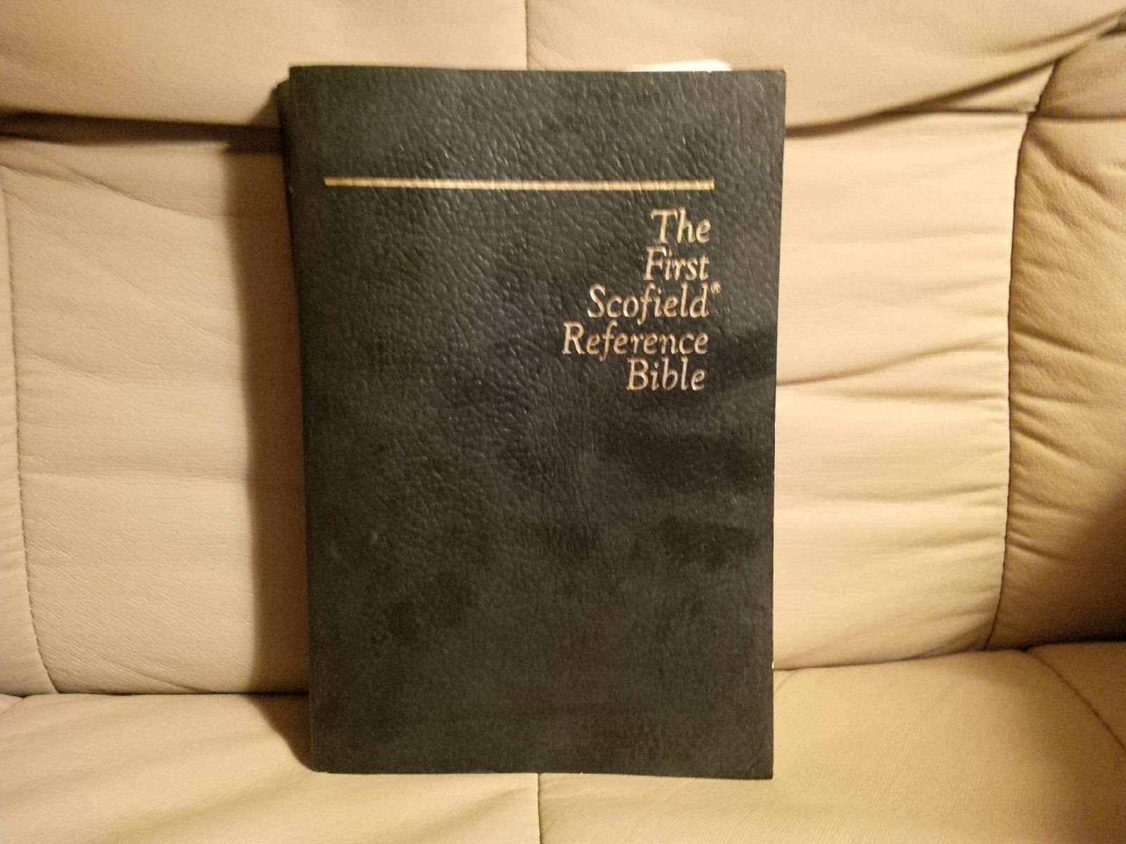 The First Scofield Reference Bible, Black by Various | Goodreads