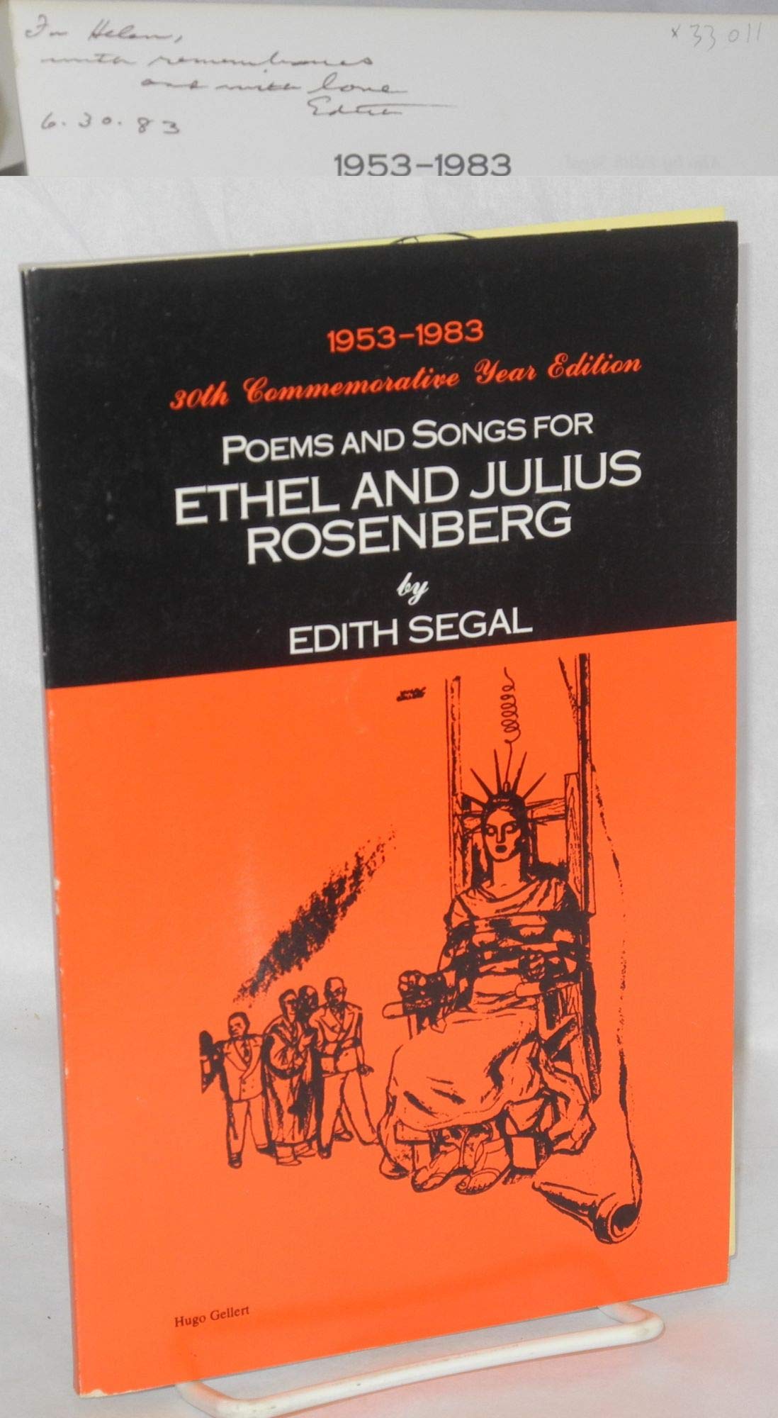 Poems and Songs for Ethel and Julius Rosenberg, 1953-1983 30th ...