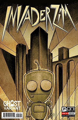 INVADER ZIM #1 GHOST VARIANT Special limited edition by Jhonen Vásquez ...