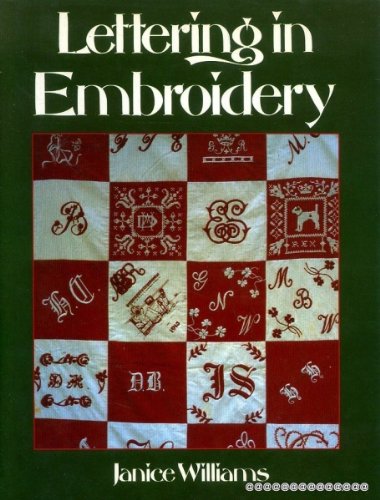 Lettering in embroidery by Janice Williams | Goodreads