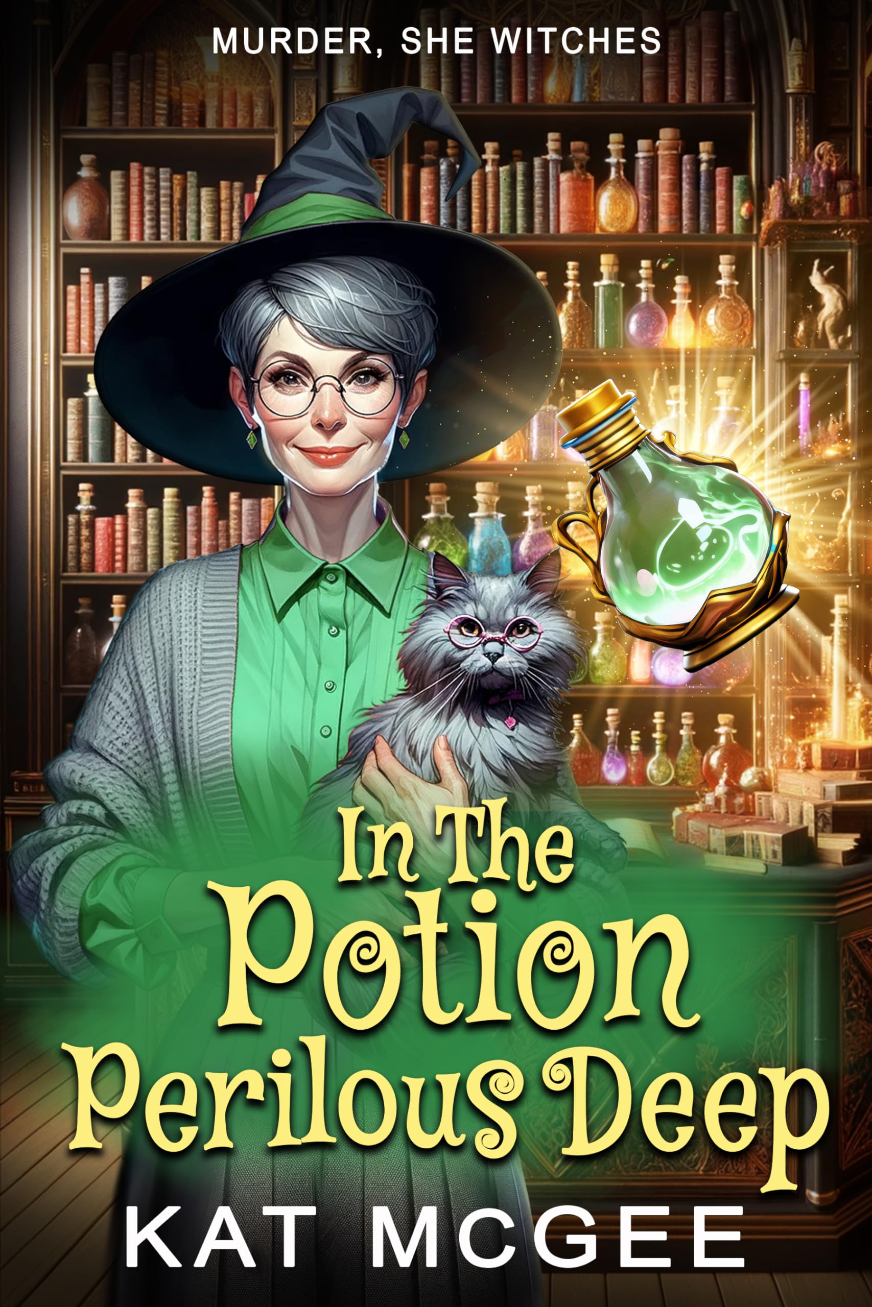 In The Potion Perilous Deep: A Murder, She Witches Mystery by Kat McGee | Goodreads