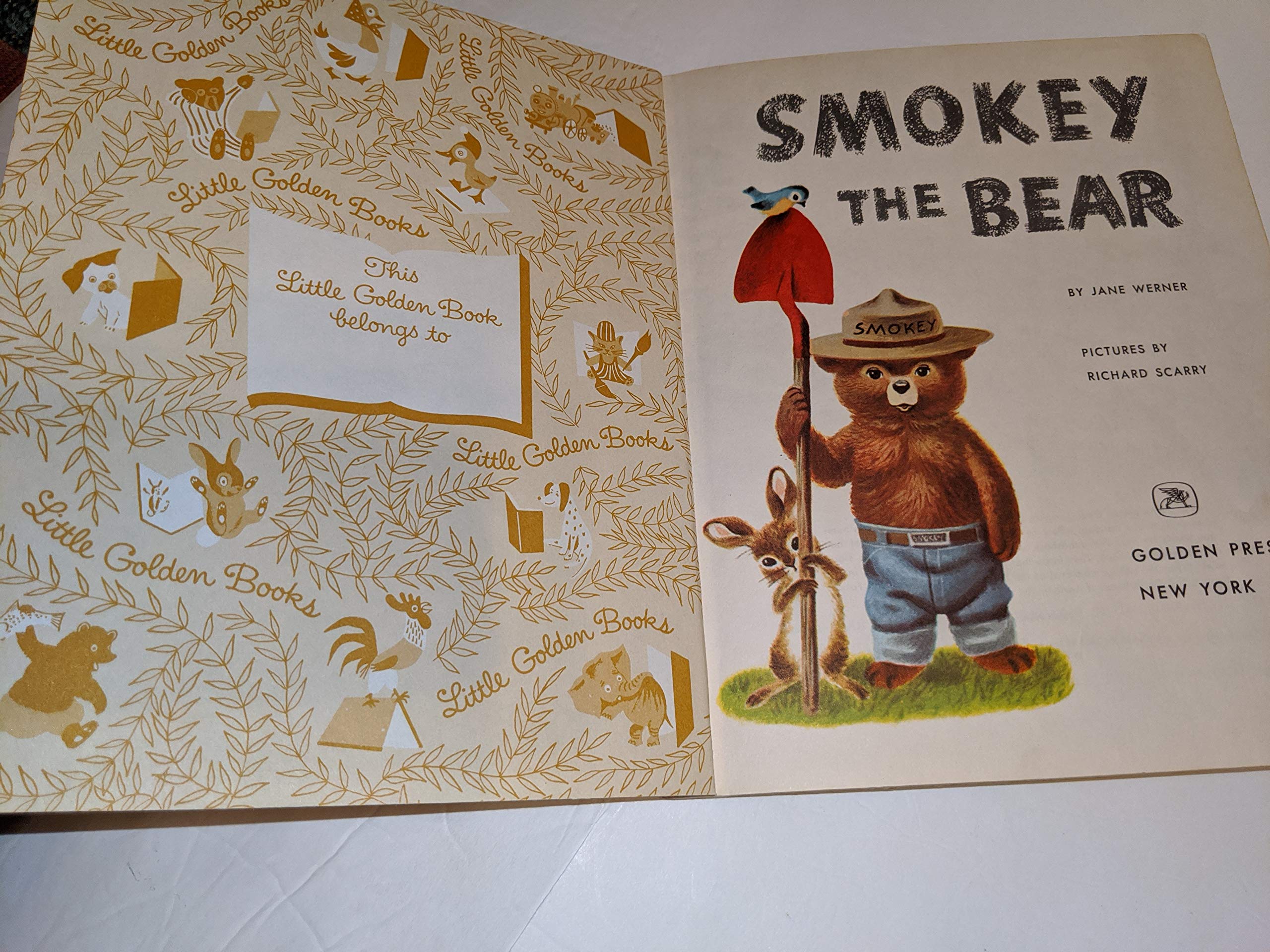 Smokey the Bear (Little Golden Books, 481) by Jane Werner | Goodreads