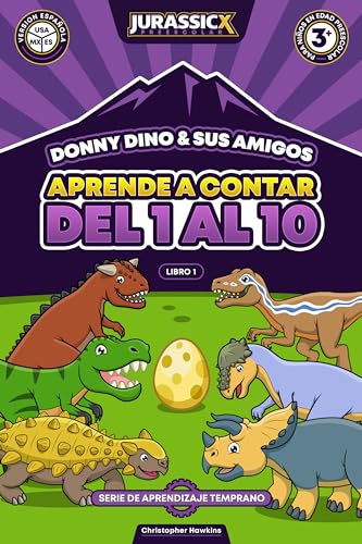 Aprende a Contar del 1 al 10 con Donny Dino & Sus Amigos: Recurso ...