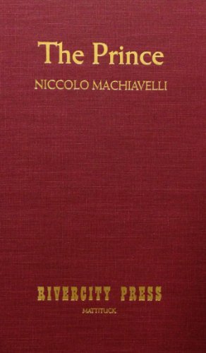 Prince by Niccolo Machiavelli (1978-06-30) by Niccolò Machiavelli ...