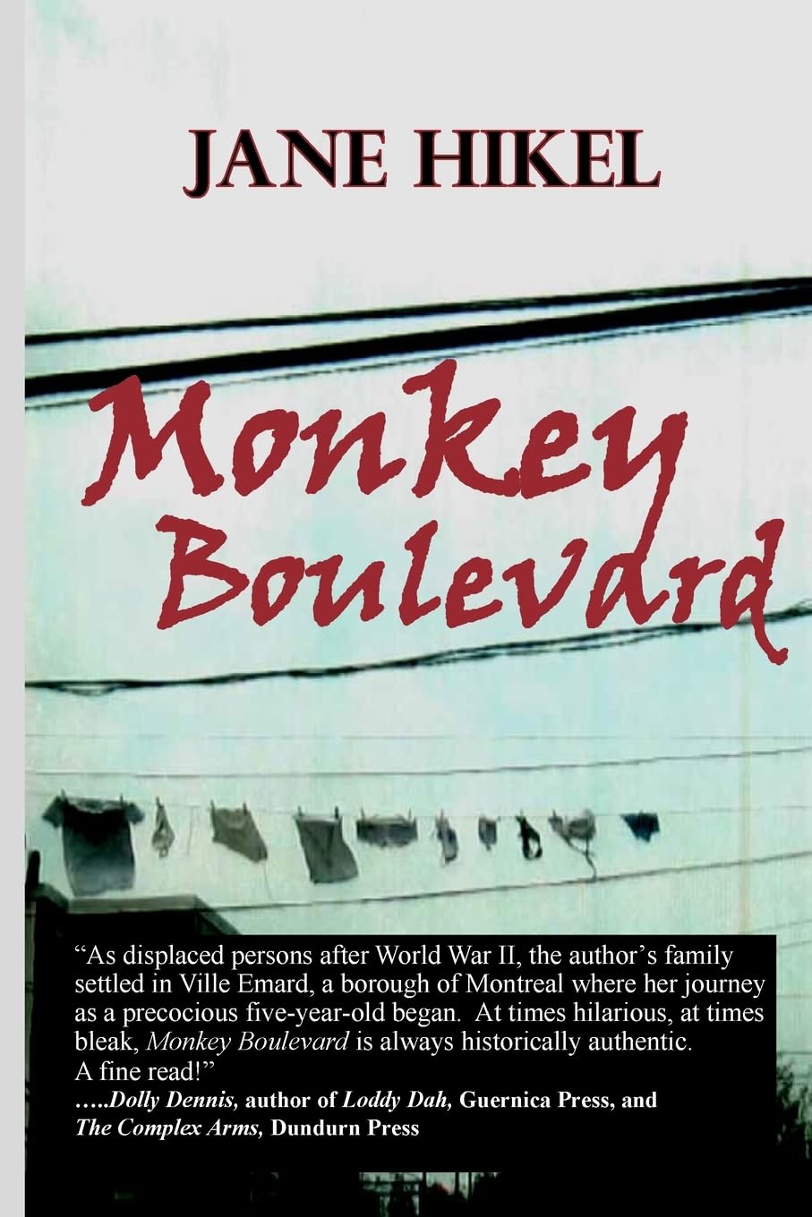 Monkey Boulevard by Jane Hikel | Goodreads