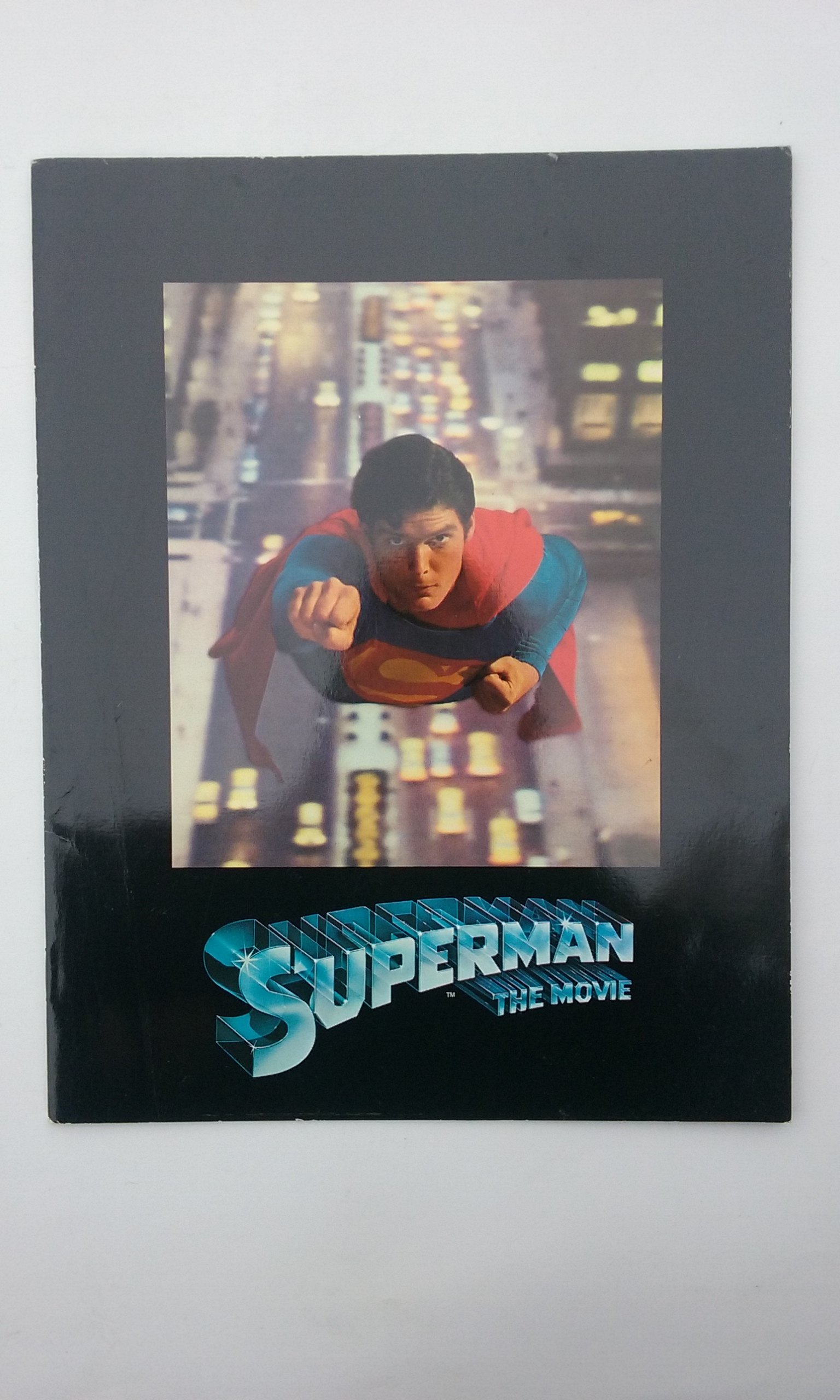 Superman the Movie 1978 movie program book by Mario Puzo | Goodreads