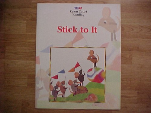 SRA Open Court Reading Kindergarten Level K-E Stick To It Big Book by ...