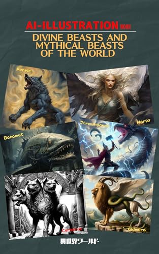AI illustration work, Divine beasts and mythical beasts of the world by ...