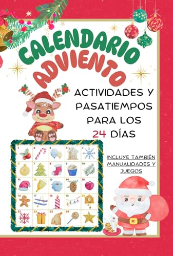Calendario de Adviento. Actividades y pasatiempos para los 24 días ...