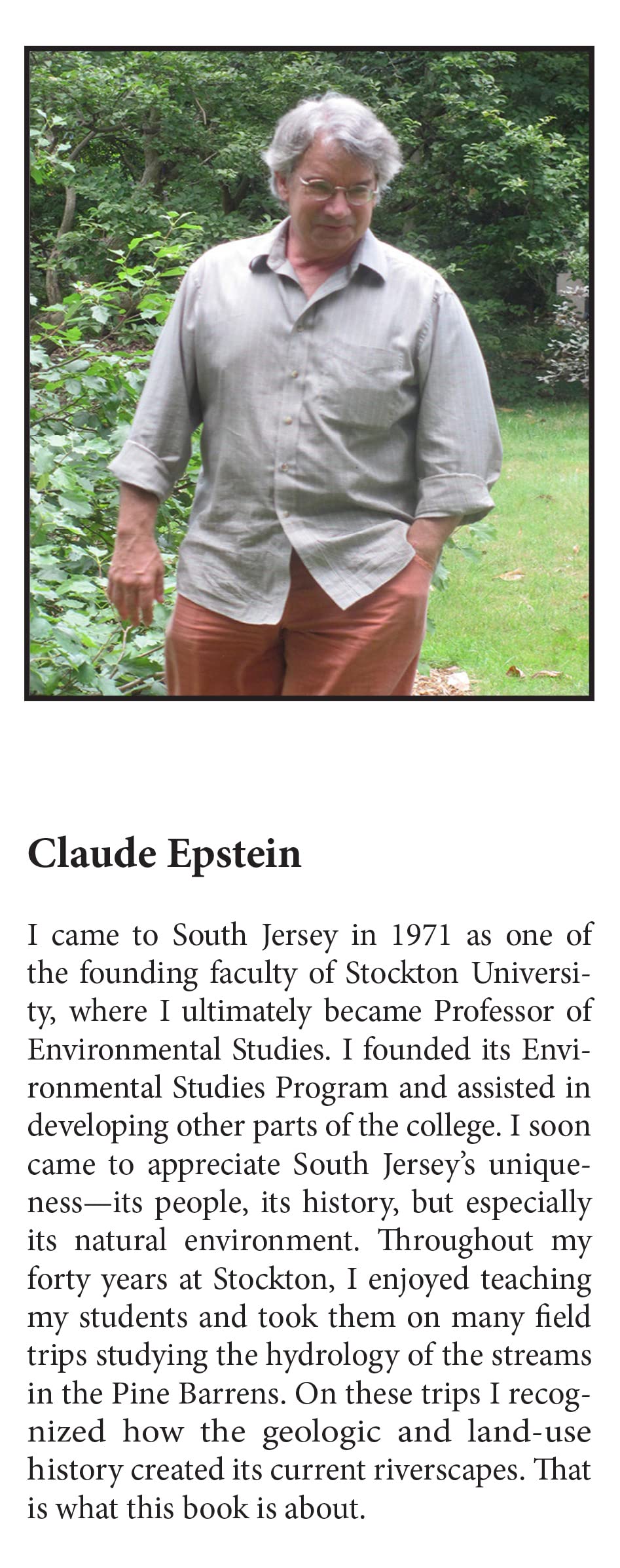 No Wild Rivers in South Jersey: An Evironmental Biography by Claude ...