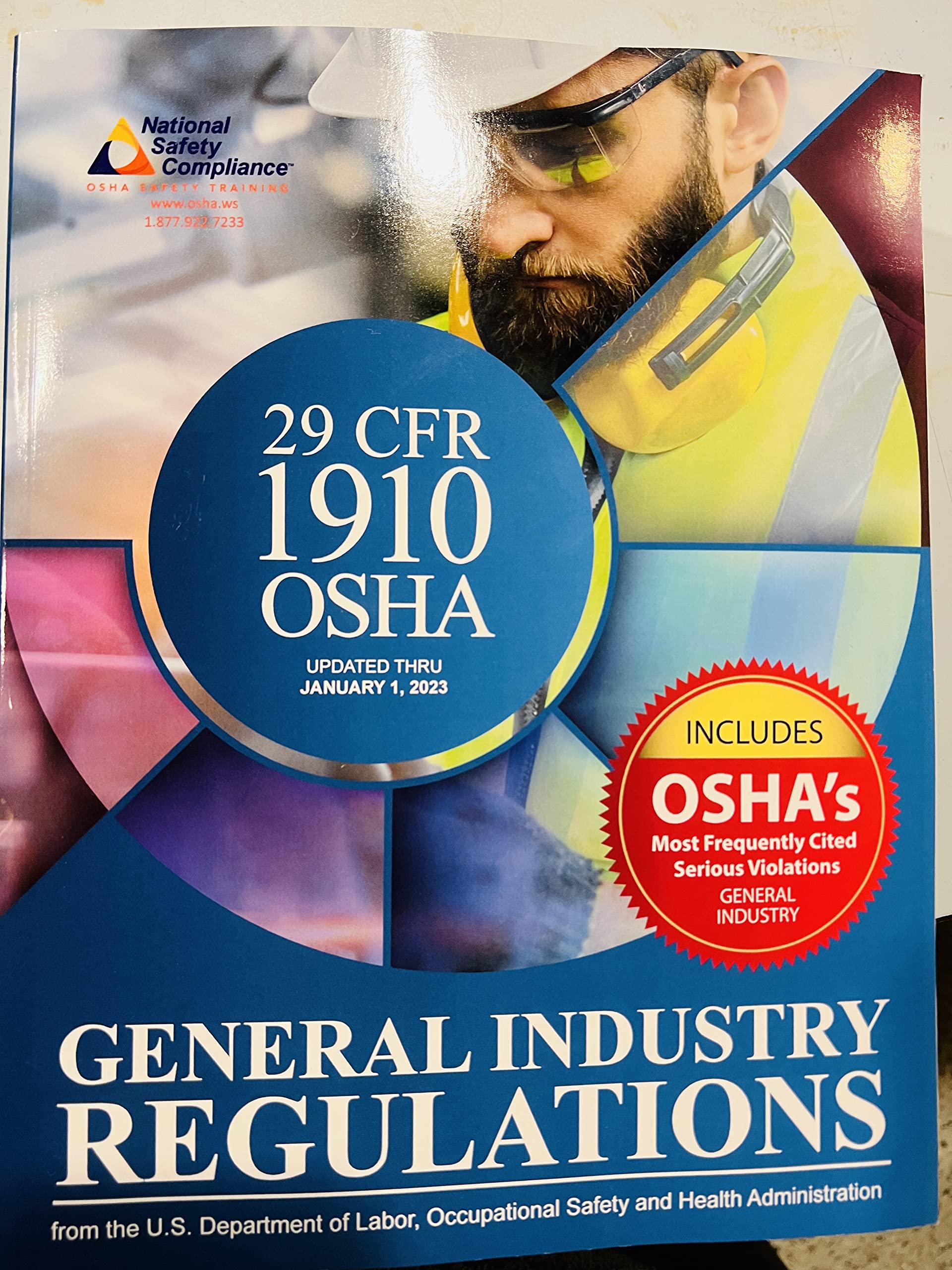 1910 OSHA General Industry Regulations by National Safety Compliance ...