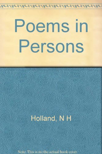 Poems in Persons : An Introduction to the Psychoanalysis of Literature ...