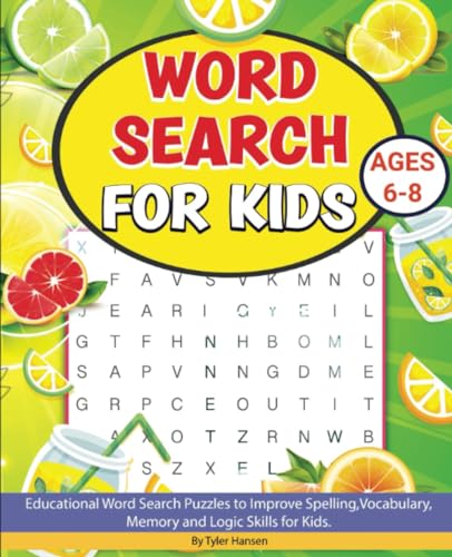 Word Search for Kids: Educational Word Search Puzzles to Improve ...
