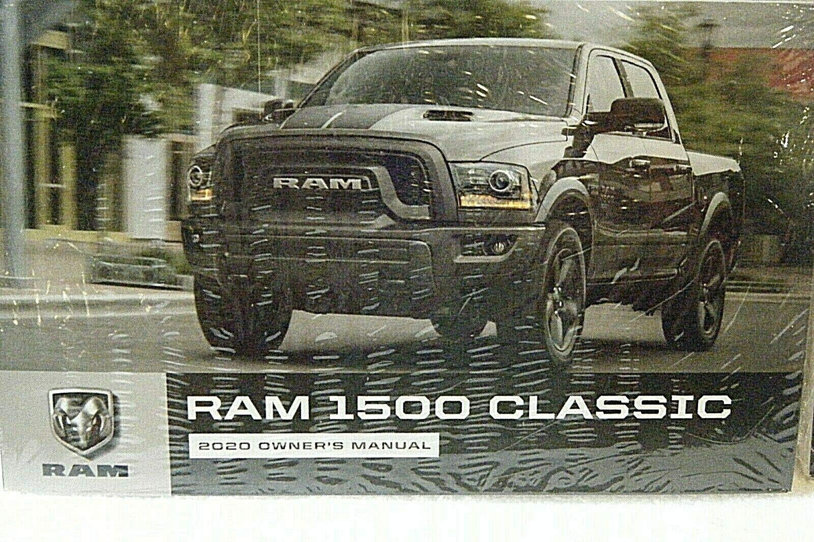 2020 Dodge Ram 1500 Classic Owners Manual Portfolio 20 by Dodge | Goodreads