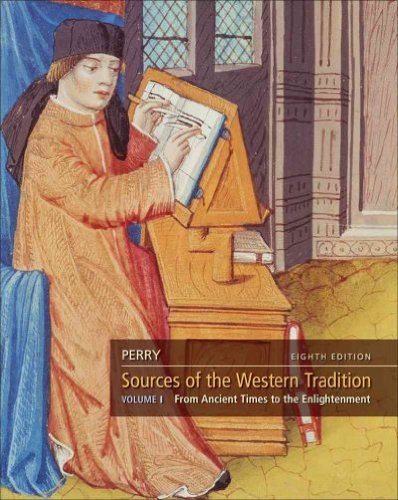 Sources of the Western Tradition, Volume 1: From Ancient Times to the ...