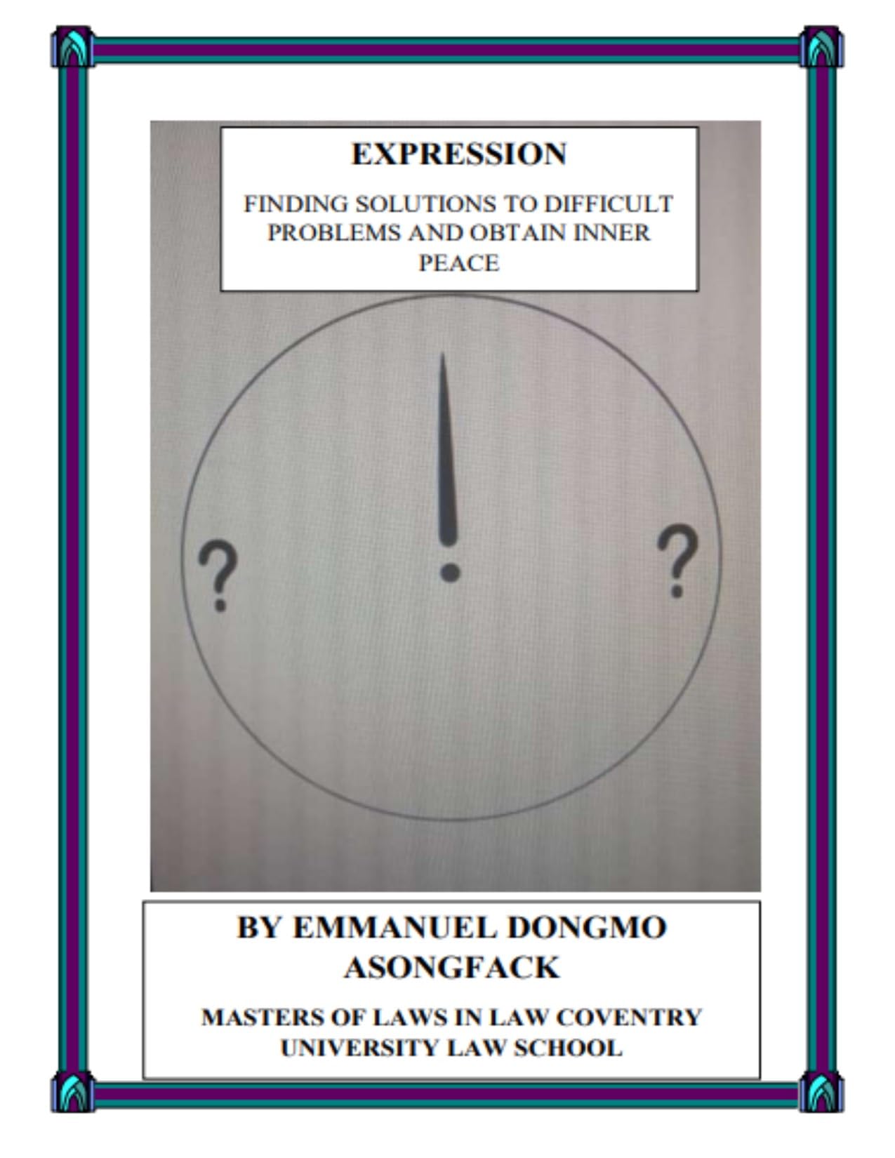 expression : finding solutions to difficult problems and obtaining ...